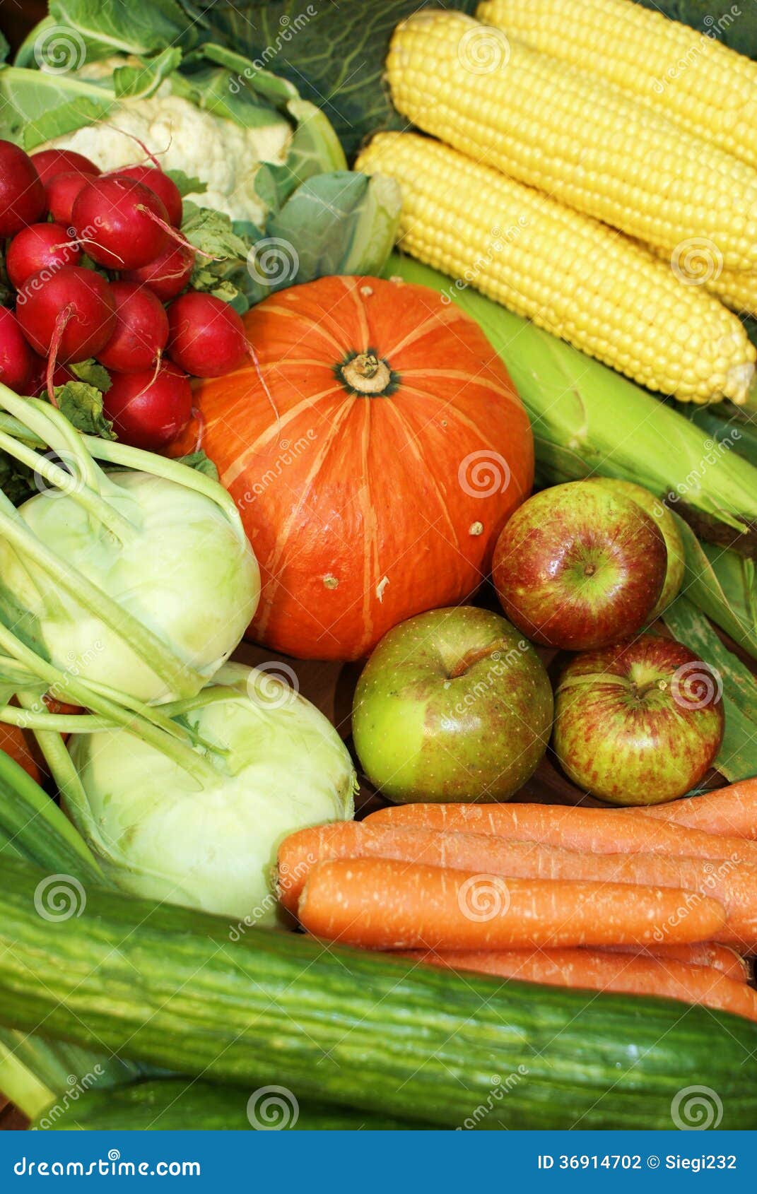 Organic Fruits and Vegetables Stock Photo - Image of country ...