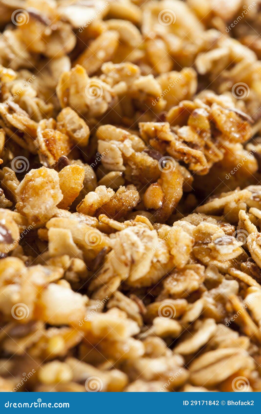 Organic Granola Cereal stock photo. Image of nutrition - 29171842