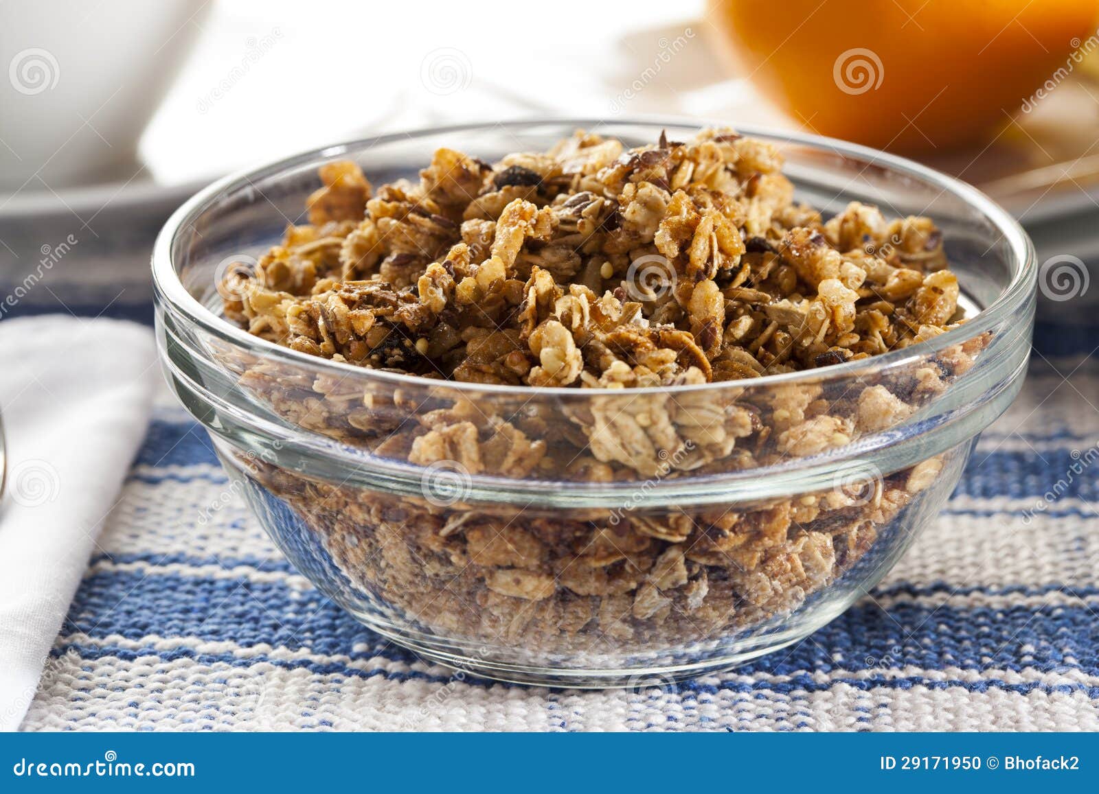 Organic Granola Cereal stock photo. Image of organic - 29171950