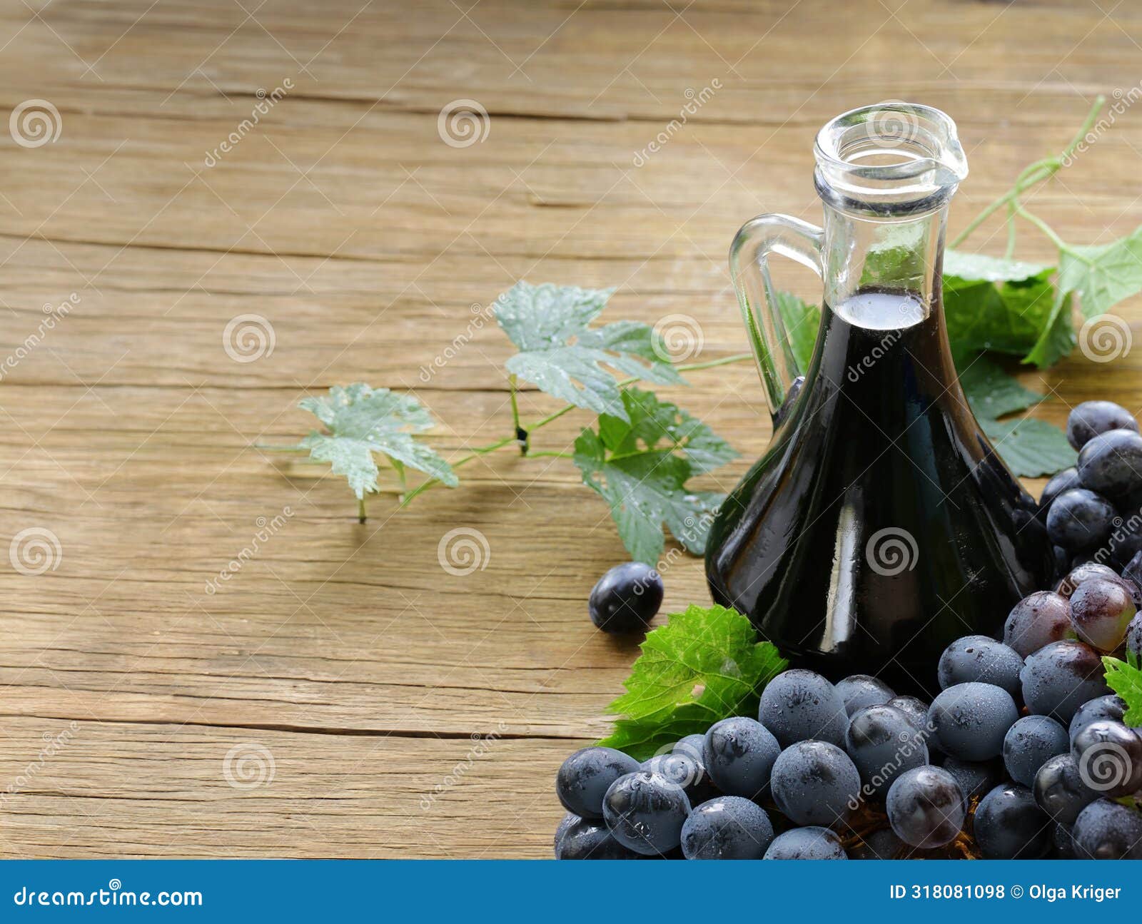 Grape Vinegar Balsamic Modena Stock Photo - Image of healthy ...