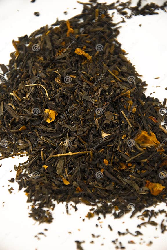 Organic Green Chai Tea stock image. Image of leaves, crop - 10082793