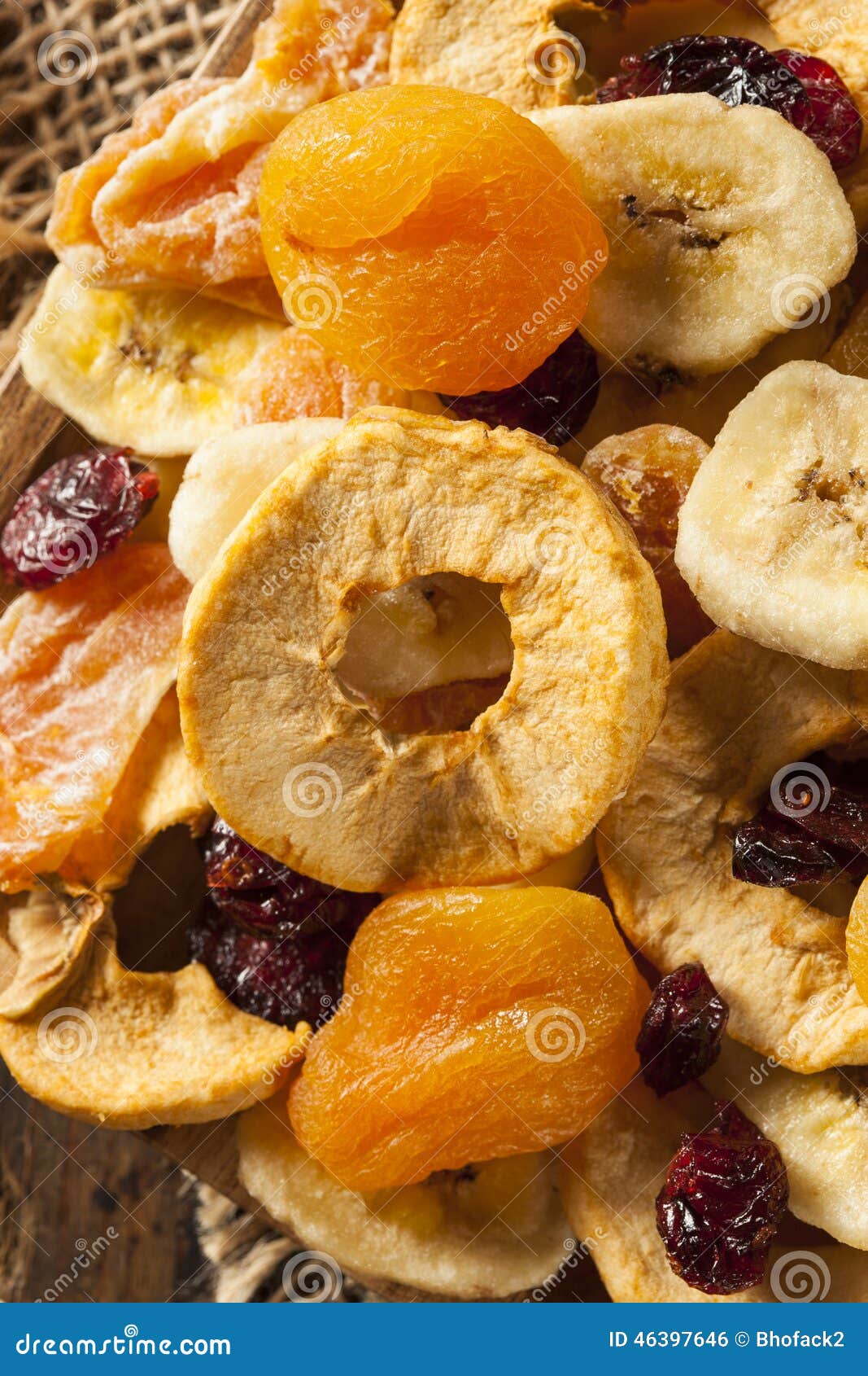Organic Healthy Assorted Dried Fruit Stock Photo - Image of pile ...