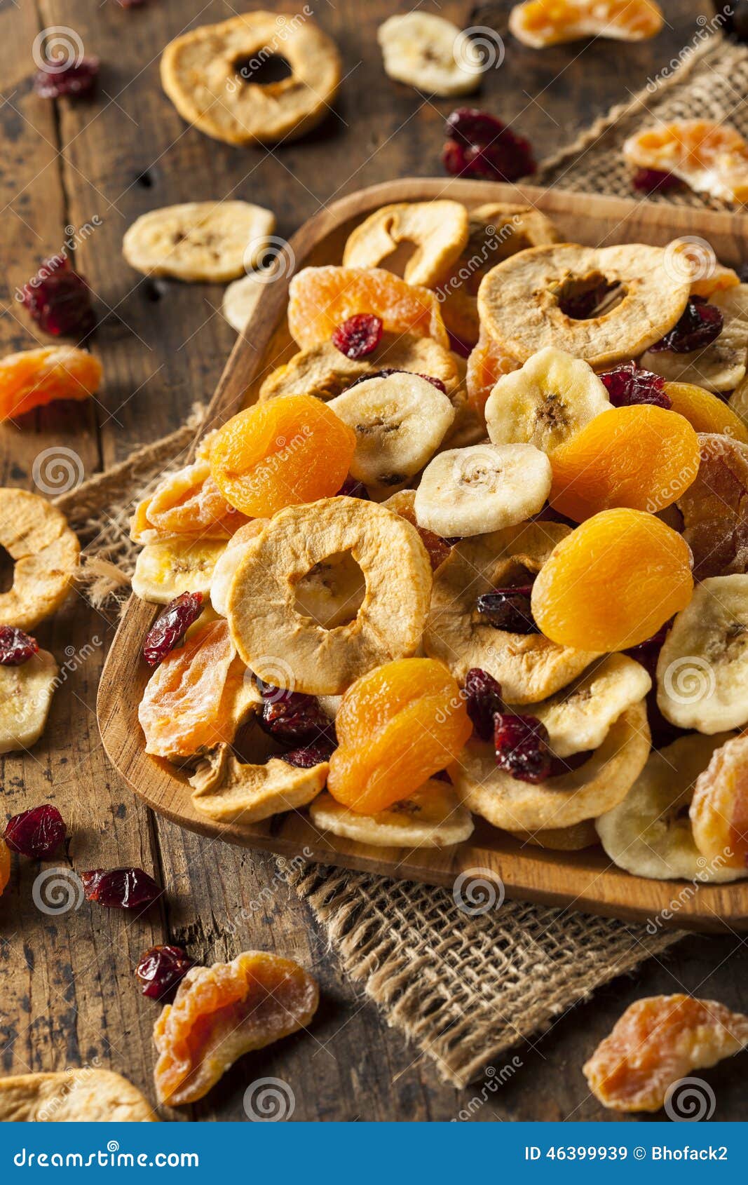 Organic Healthy Assorted Dried Fruit Stock Image - Image of heap ...