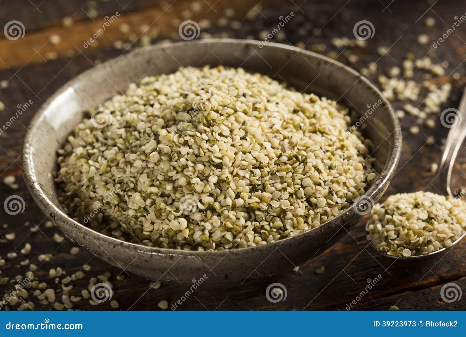 Organic Hulled Hemp Seeds stock image. Image of seeds - 39223973