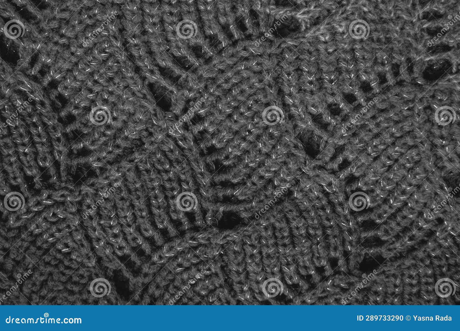 Organic Knitting Texture with Macro Wool Threads. Stock Photo - Image ...