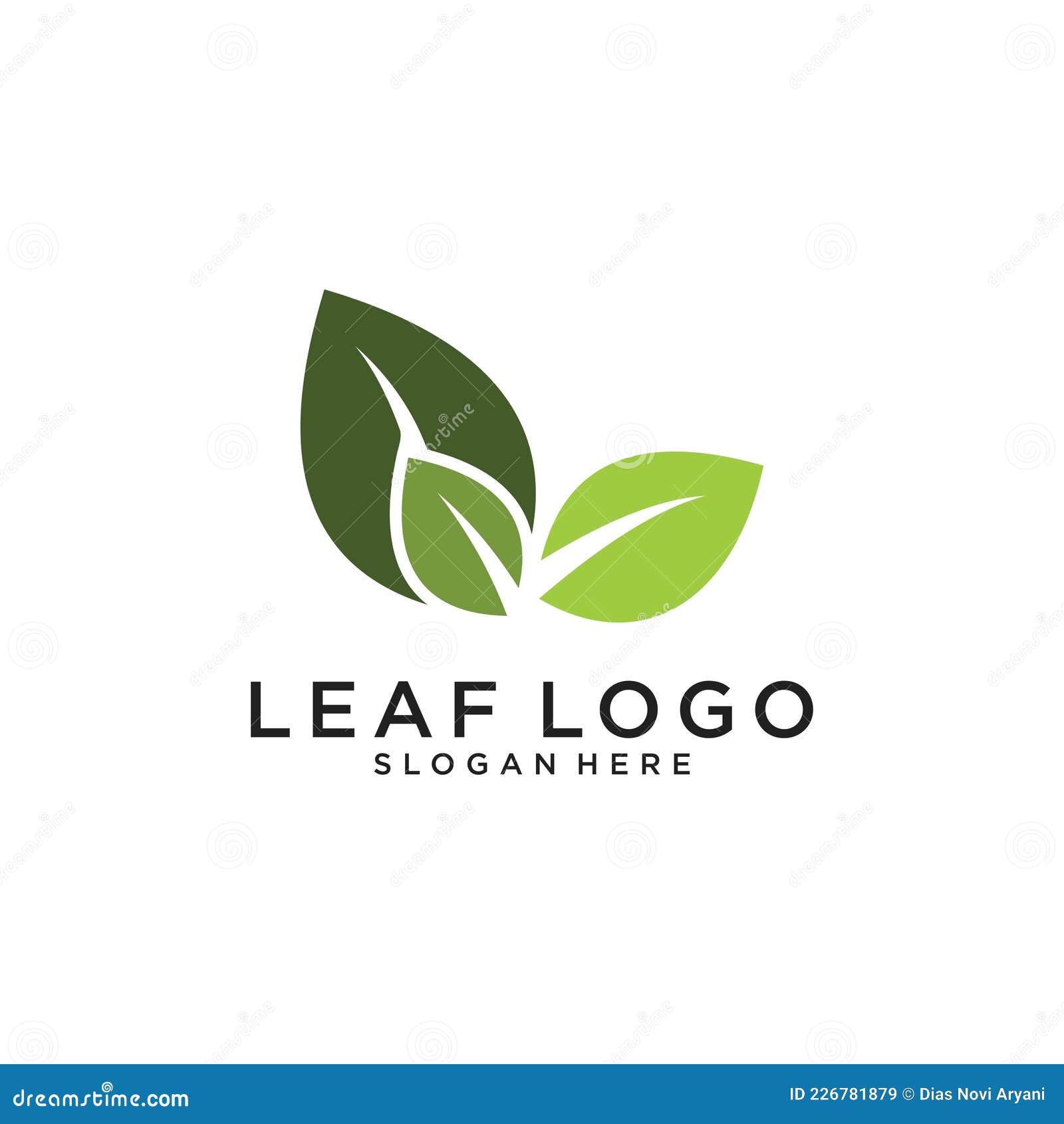 Organic Leaf Vector Logo Design Template, Organic Leaf Icon Stock ...