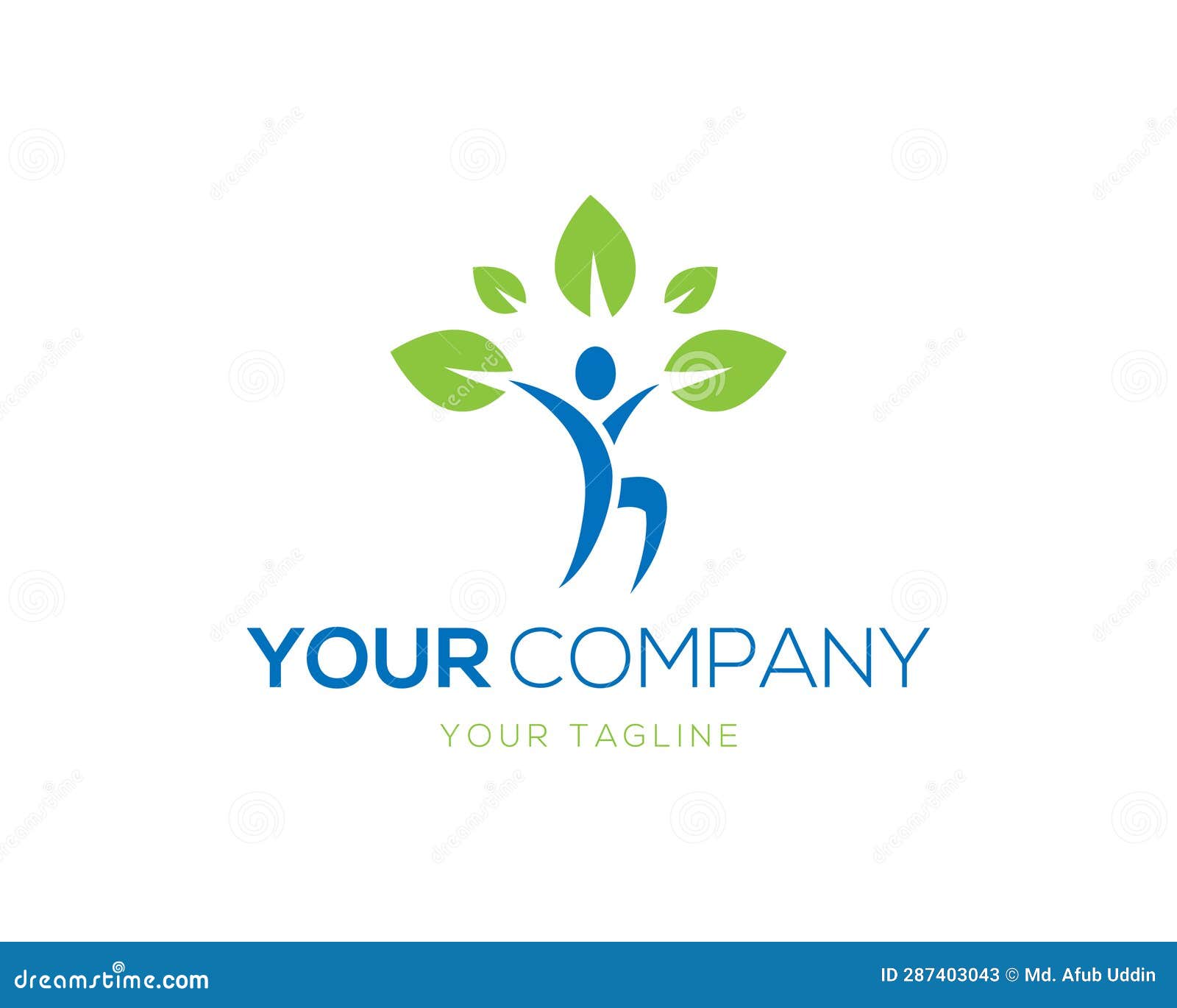 Organic Life Logo. Healthy Life Logo Design. Stock Vector ...