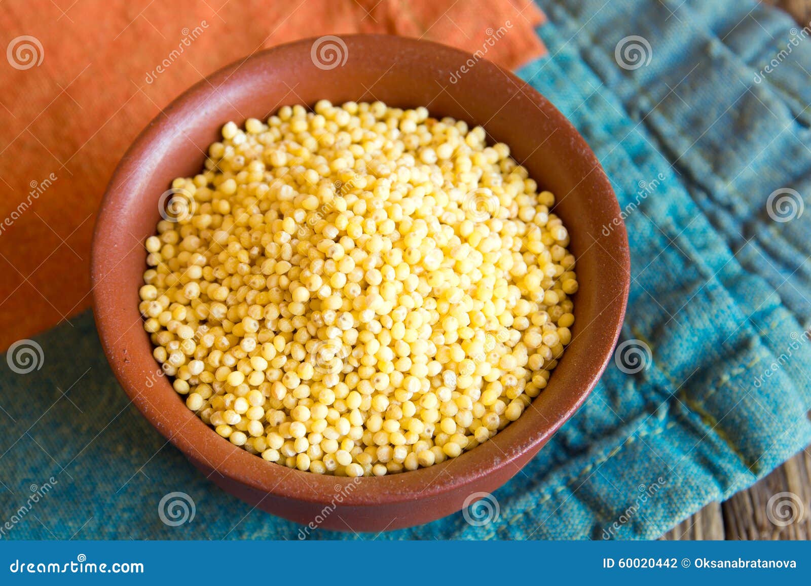 Organic millet stock photo. Image of eating, brown, heap - 60020442