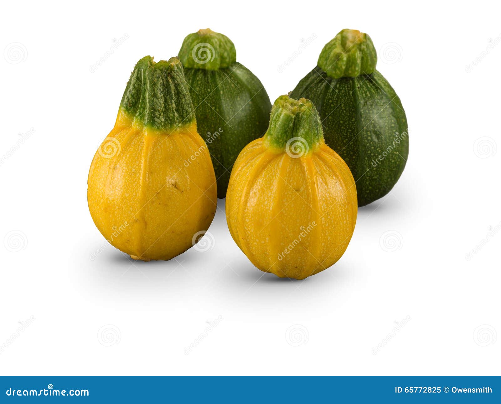 Organic Mixed Variety Round Courgettes Stock Image - Image of farmers ...