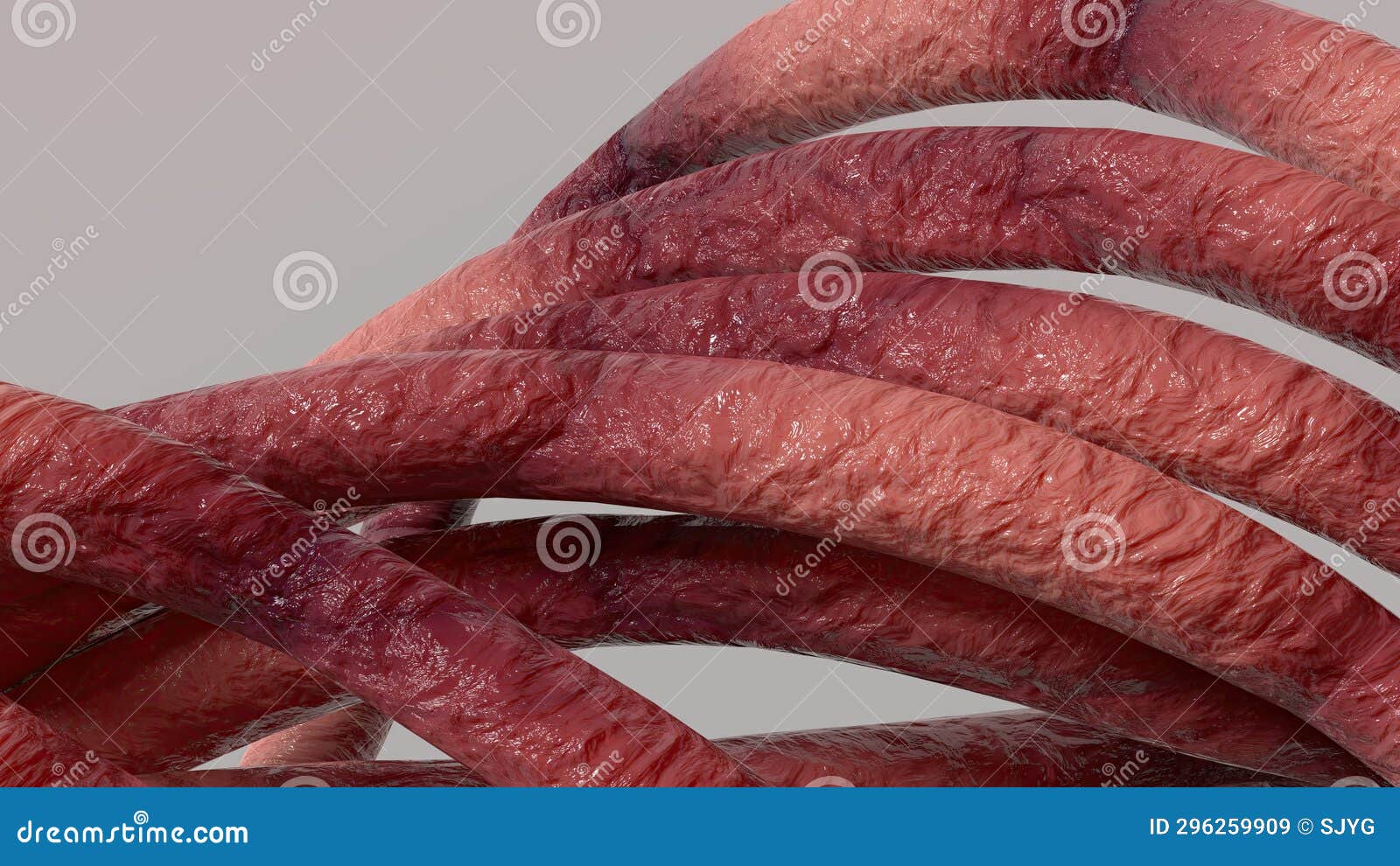 Organic Monster Tentacles Seductive Organic Pink 3D Rendering Image ...