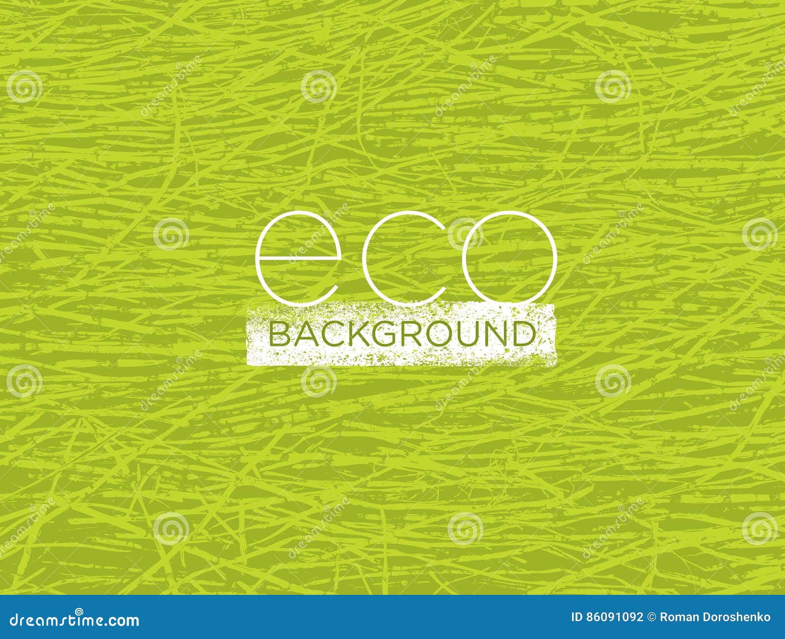 Organic Nature Eco Friendly Vector Background Concept Stock Vector ...