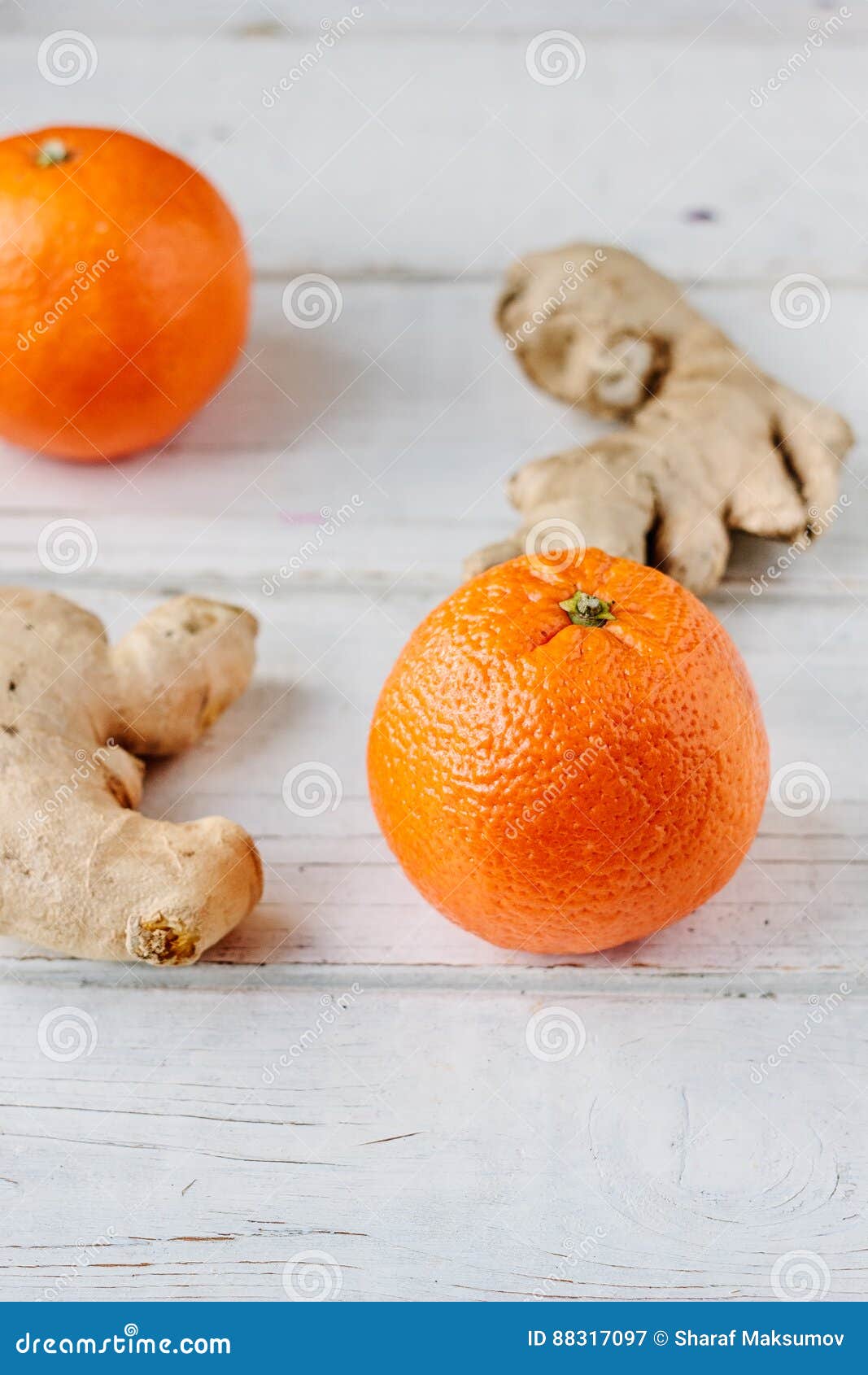 Organic Orange and Ginger Root Stock Image - Image of vegetarian, food ...