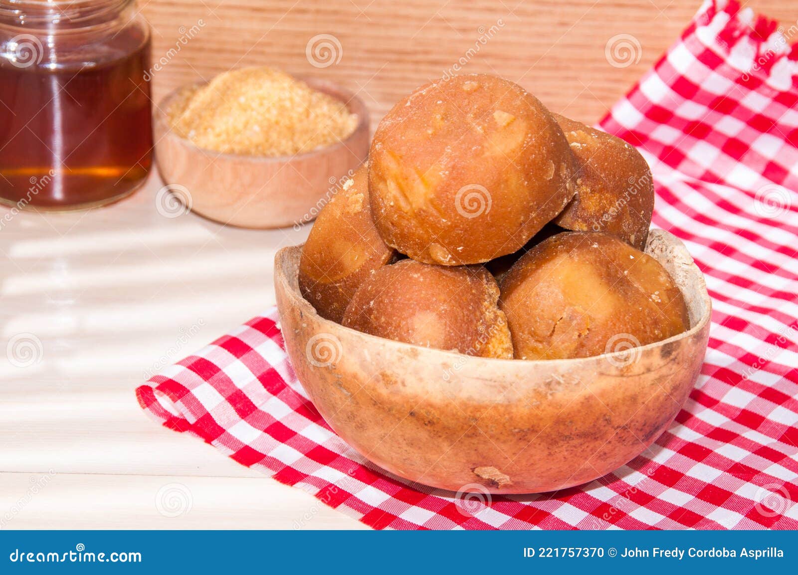 Organic Panela from Colombia Isolated on White Stock Photo - Image of ...