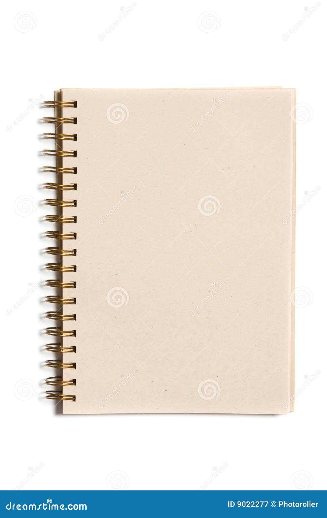 Organic paper notebook stock image. Image of dirty, binder - 9022277