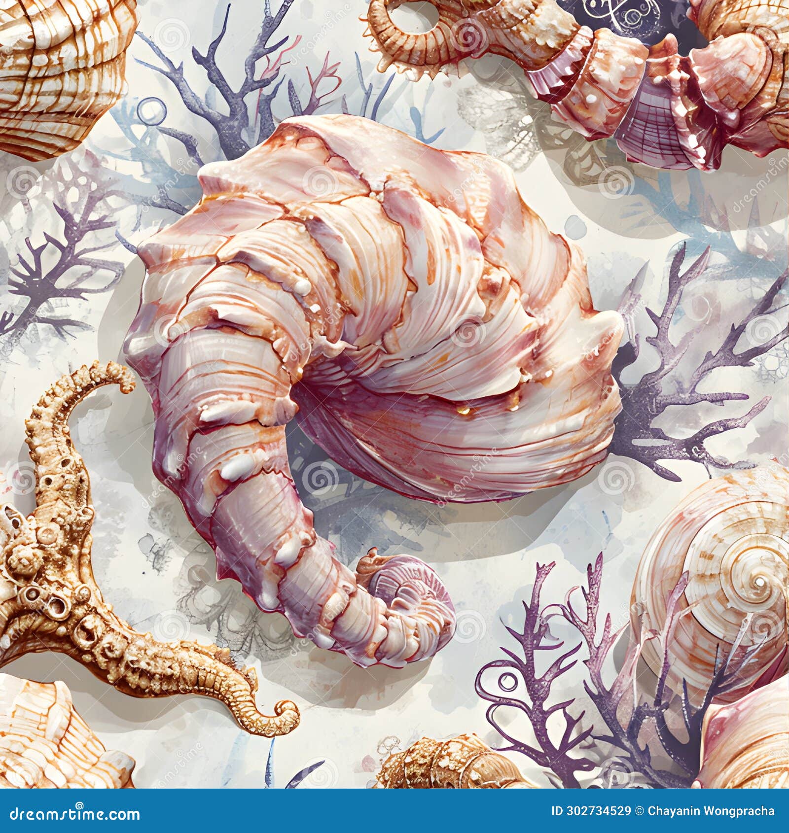 Organic Pattern Inspired by the Intricate Textures of a Weathered ...