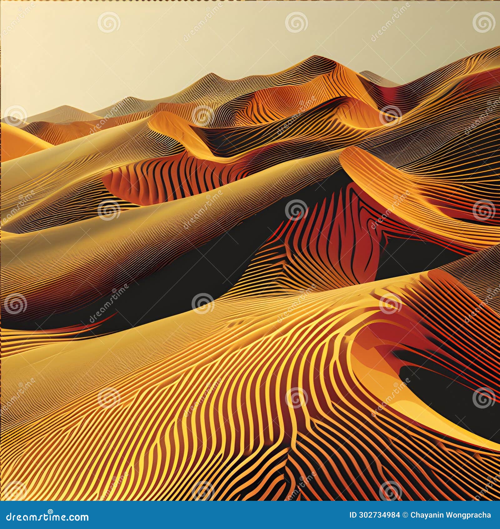 Organic Pattern Inspired by the Patterns Formed by Wind-swept Sand ...