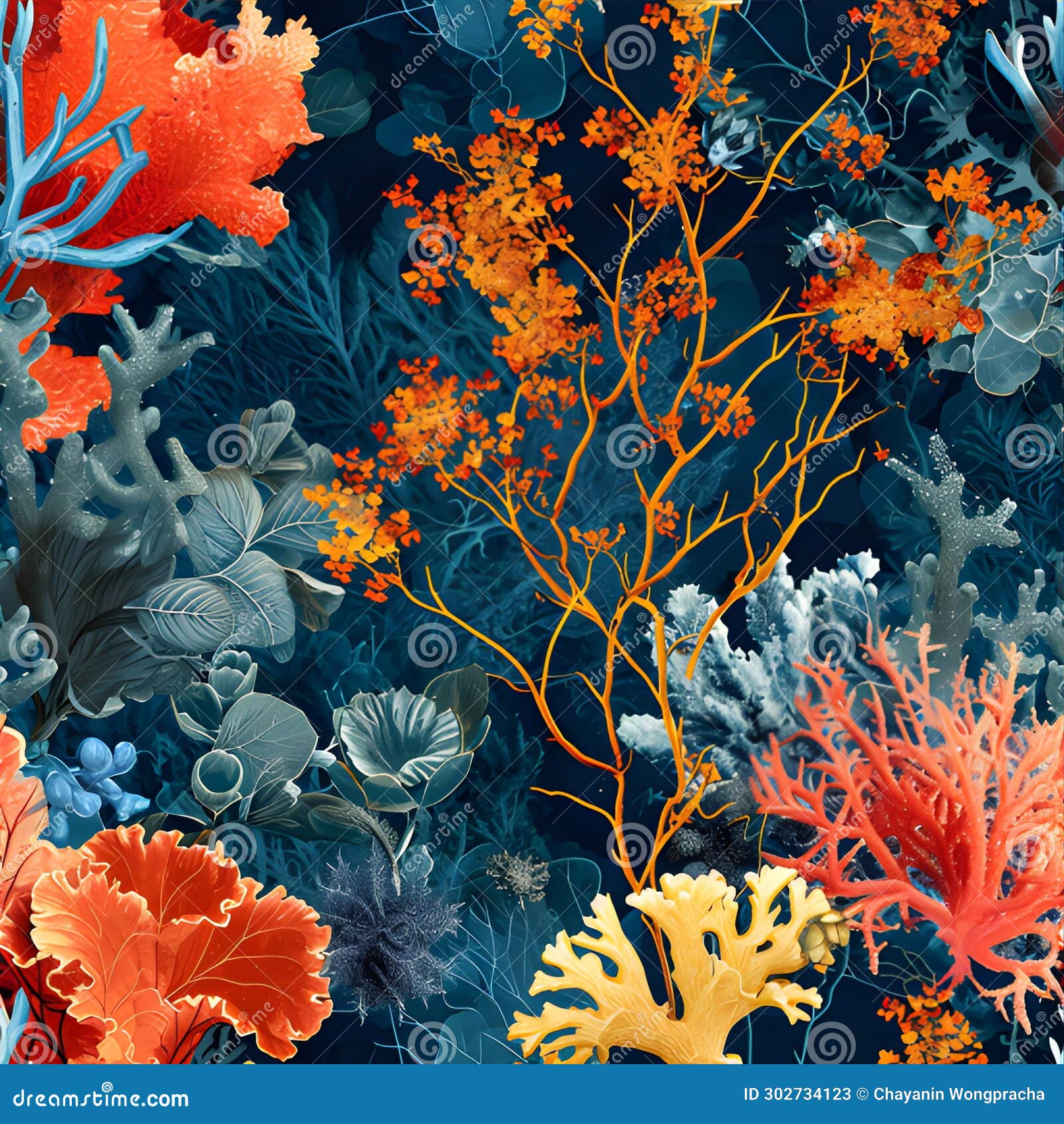 Organic Pattern that Mirrors the Delicate Forms of Underwater Coral ...