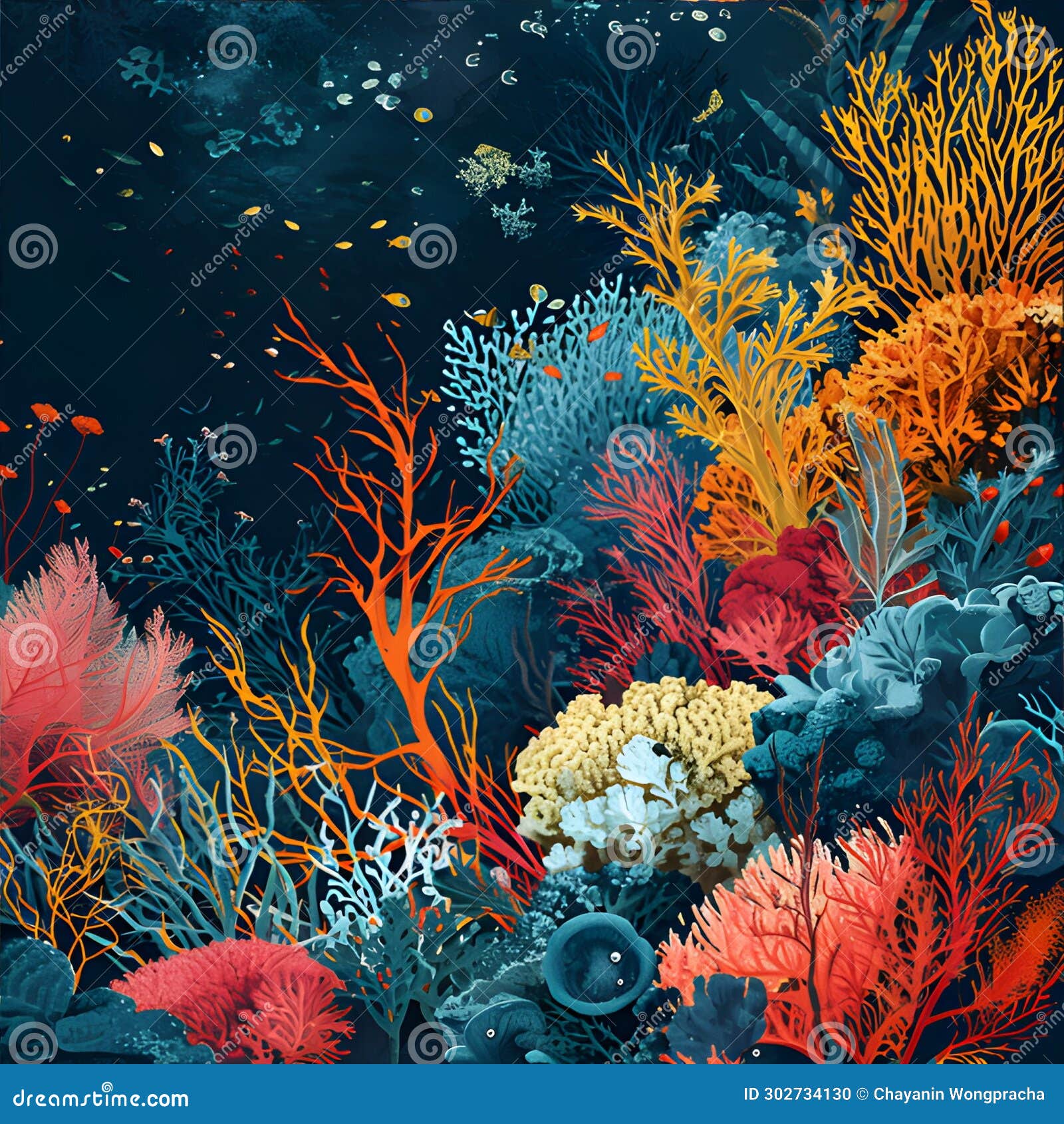 Organic Pattern that Mirrors the Delicate Forms of Underwater Coral ...