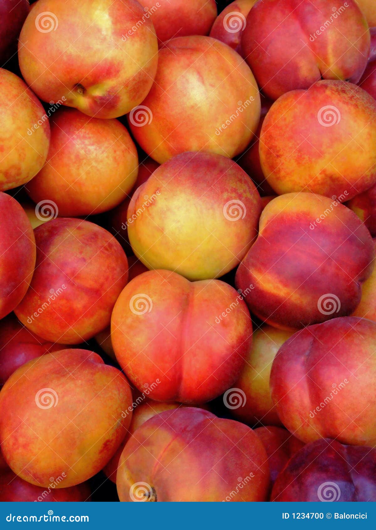 Organic peaches stock photo. Image of fruit, lush, diet - 1234700
