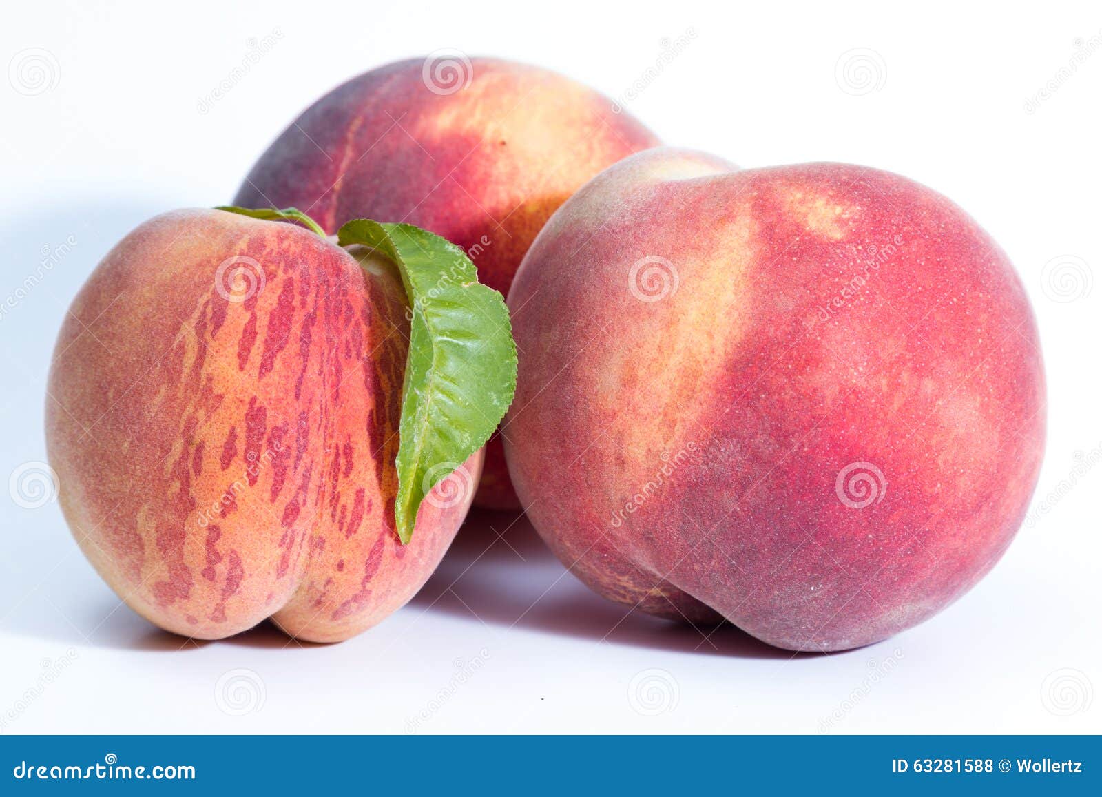 Organic peaches stock photo. Image of ripe, delicious - 63281588