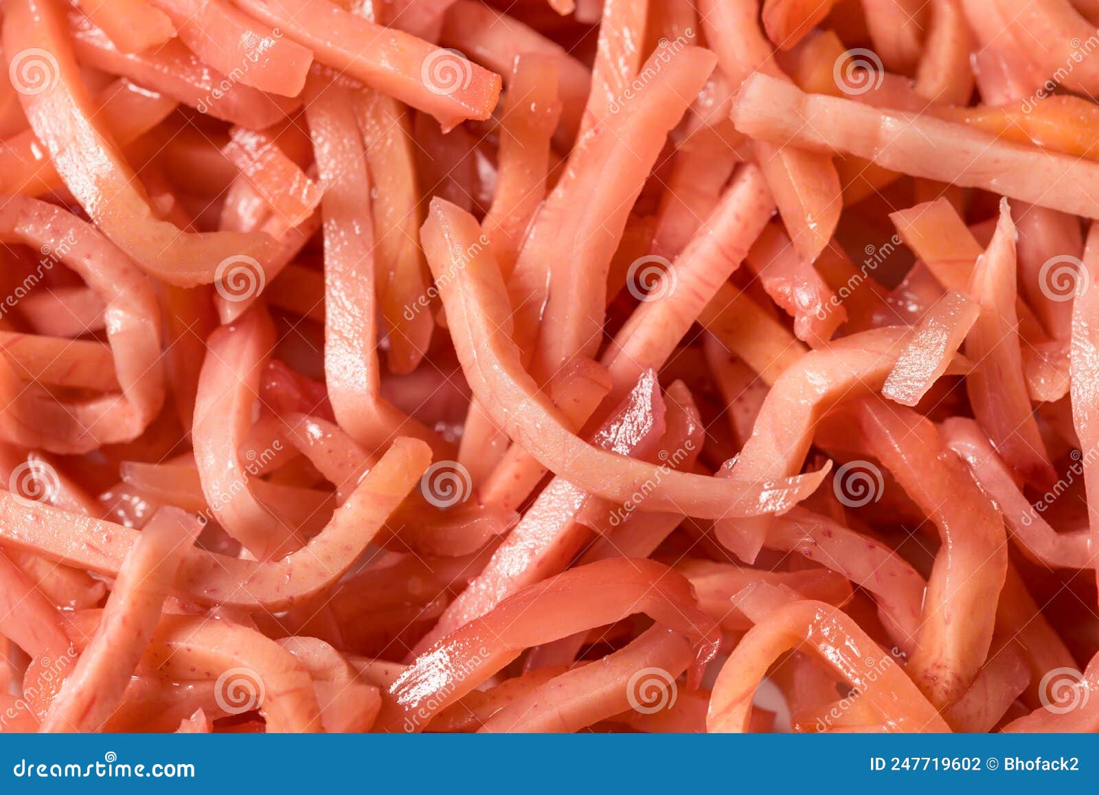 Organic Pink Pickled Ginger Stock Photo - Image of japan, marinated ...