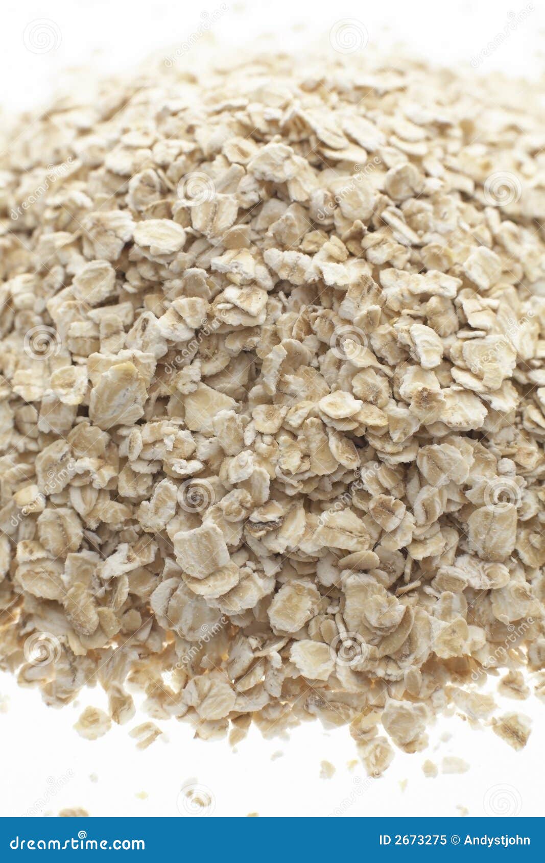 Organic porridge oats stock image. Image of oats, morning - 2673275