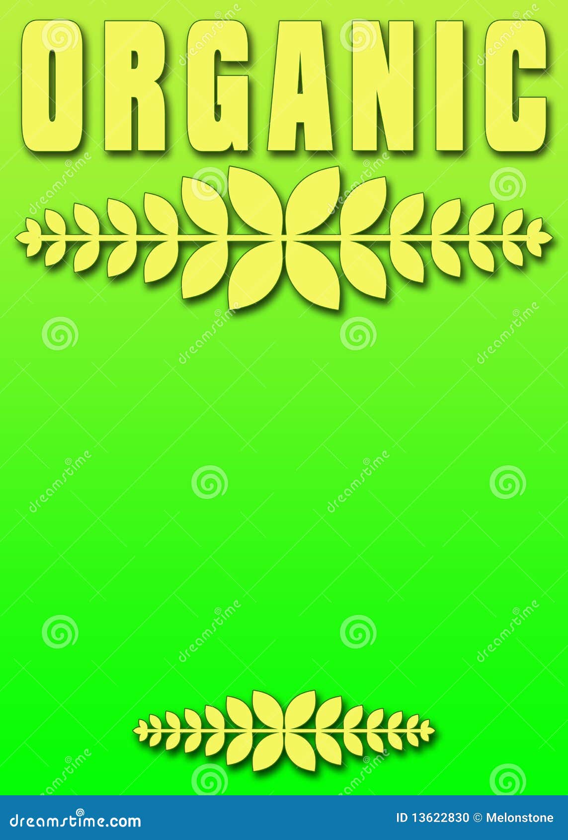 Organic poster banner stock illustration. Illustration of corn - 13622830