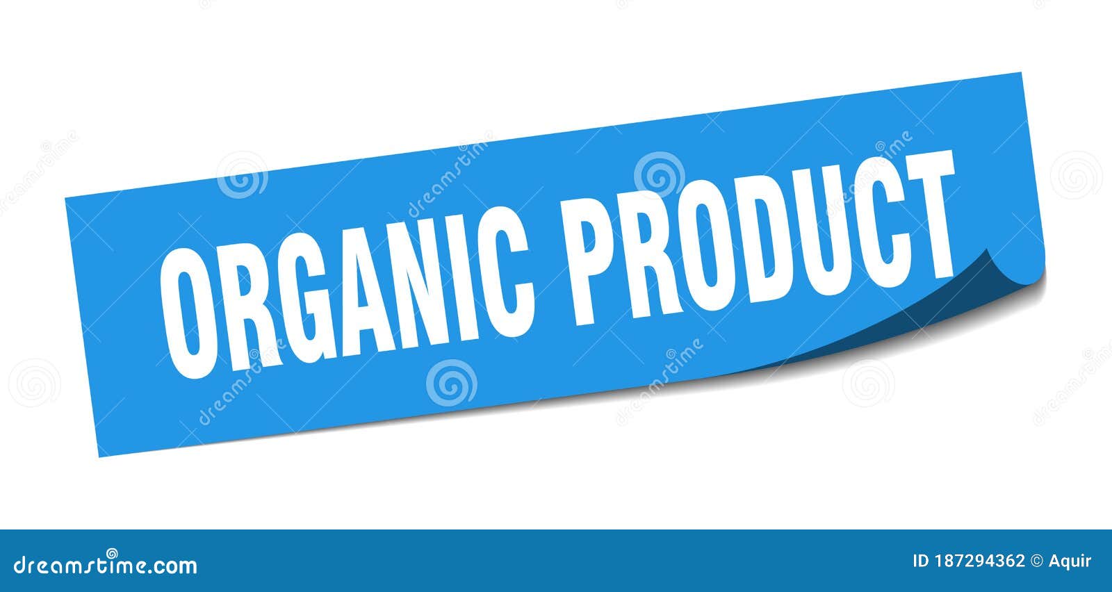 Organic Product Sticker. Organic Product Square Isolated Sign Stock ...
