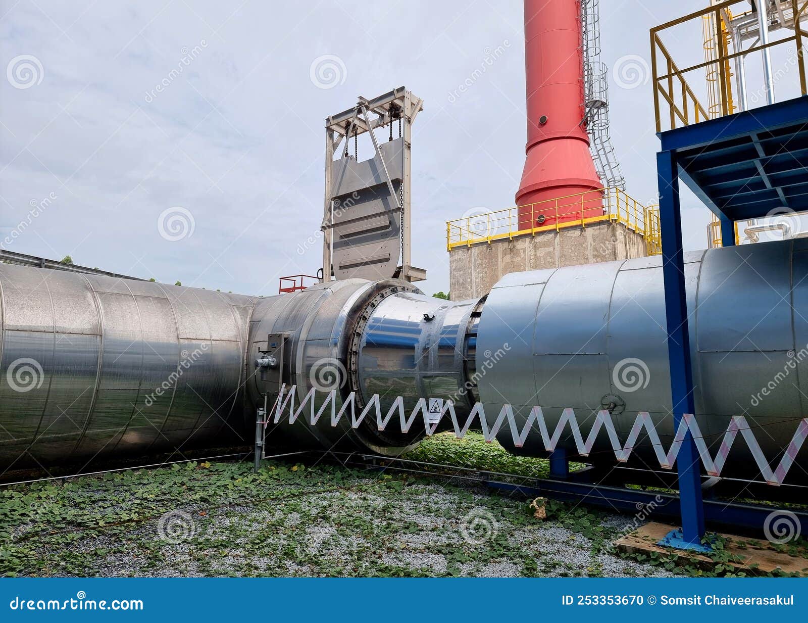 Organic Rankine Cycle Power Plant Stock Photo - Image of boiler ...