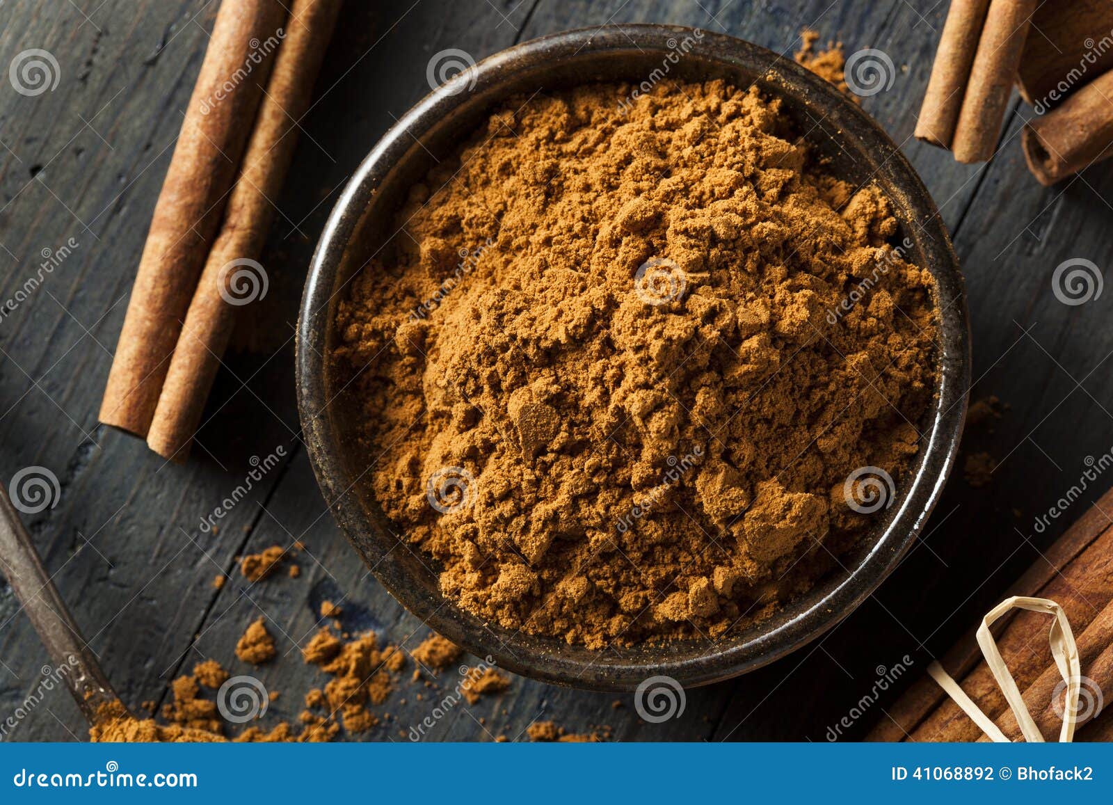 Organic Raw Brown Cinnamon stock photo. Image of stick - 41068892