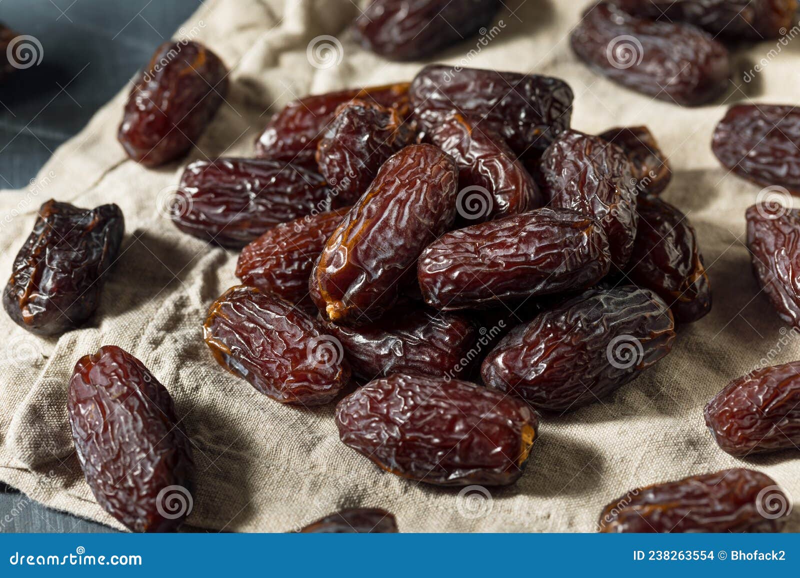 Organic Raw Dry Dates stock photo. Image of fruit, snack - 238263554