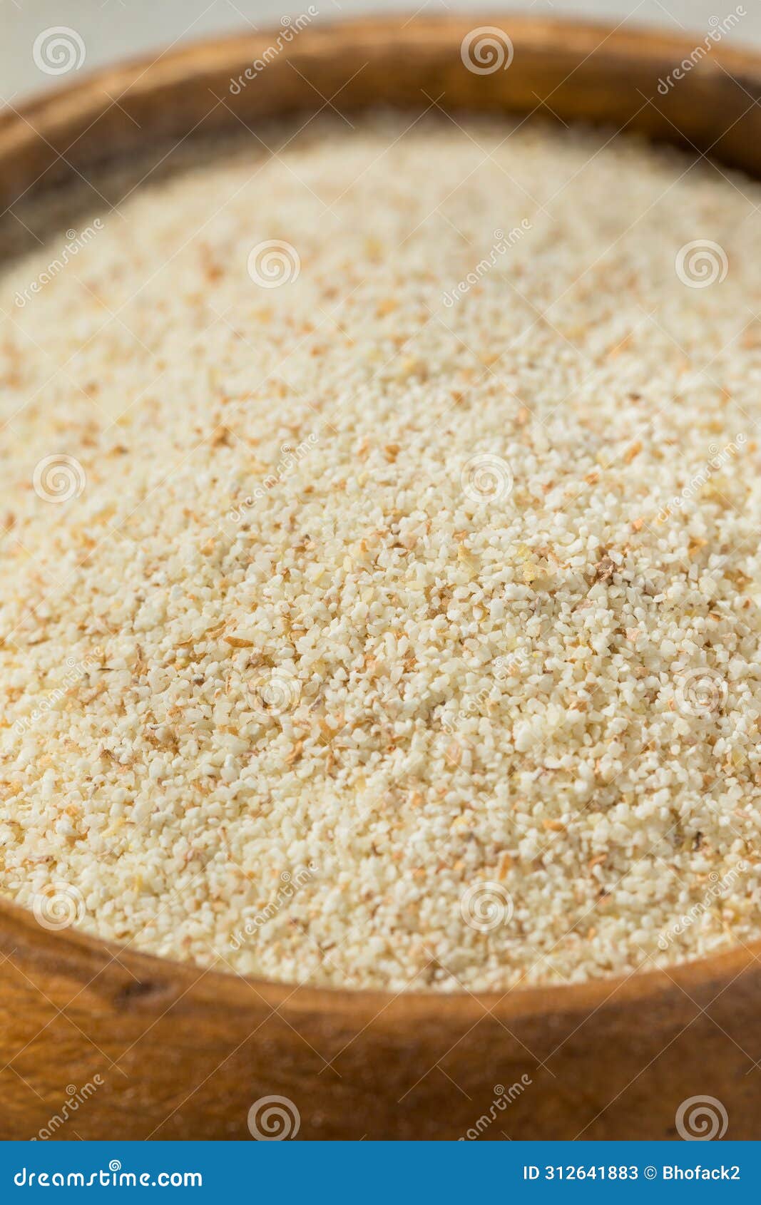 Organic Raw Milled Wheat Farina Grain Stock Image - Image of wheat ...