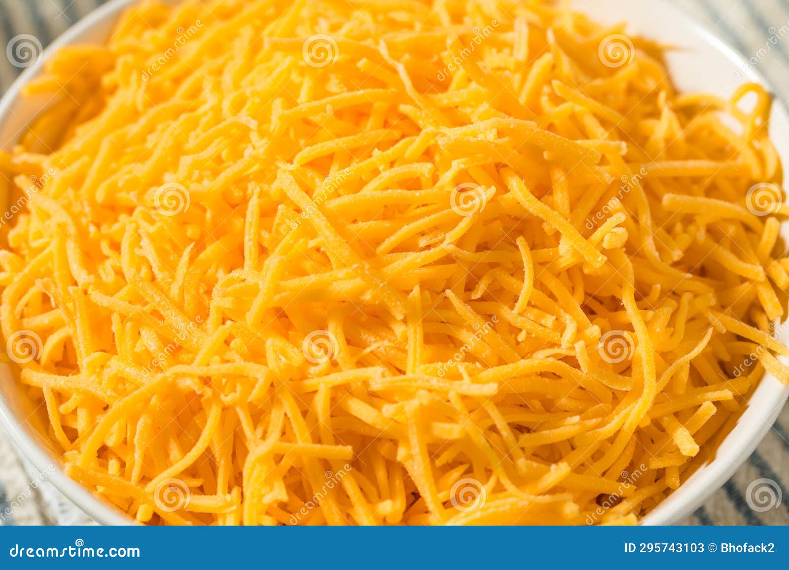 Organic Raw Shredded Cheddar Cheese Stock Image - Image of fresh, food ...