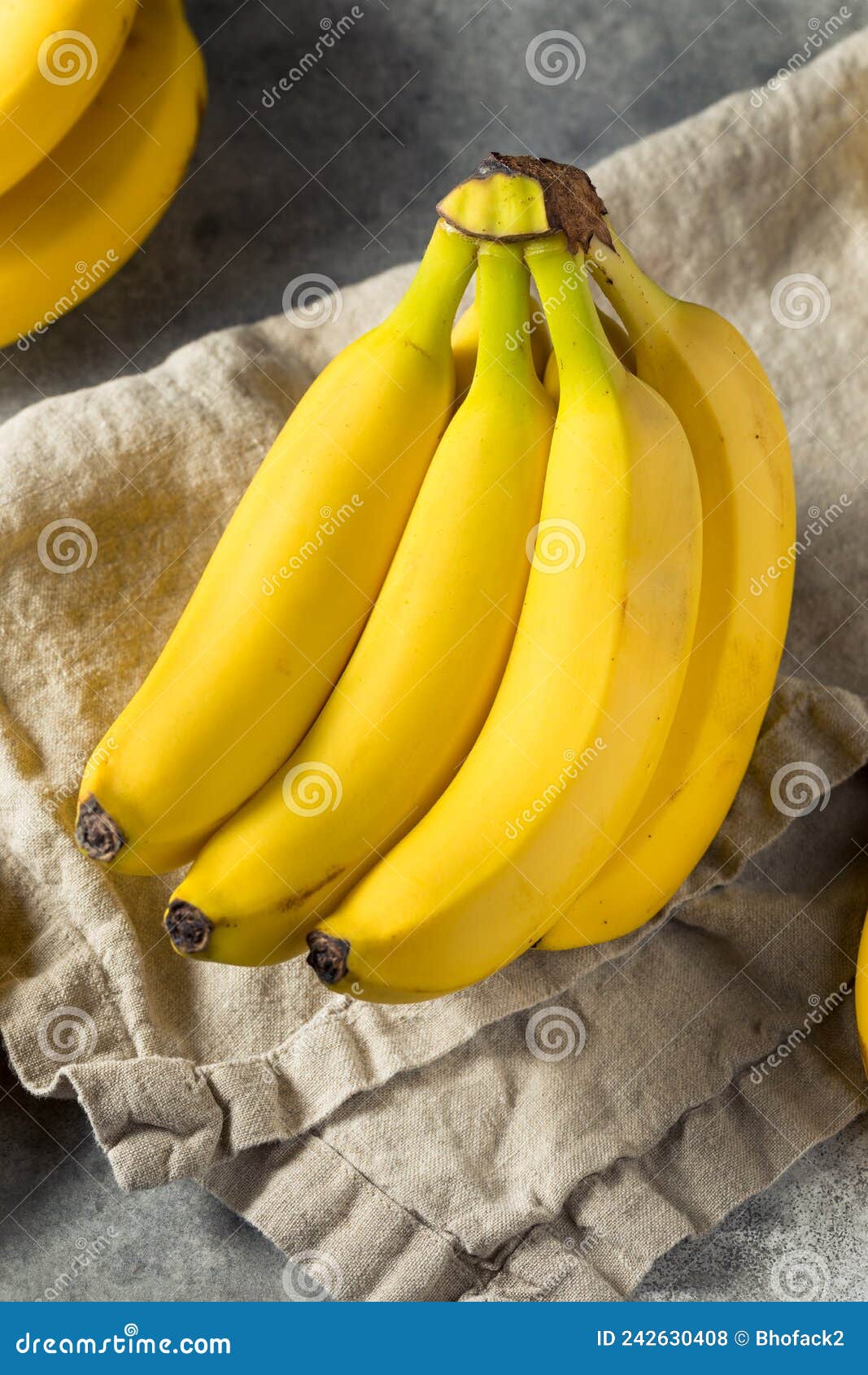Organic Raw Yellow Banana Bunch Stock Photo - Image of diet, freshness ... Organic Raw Yellow Banana Bunch Stock Photo - Image of diet, freshness ...