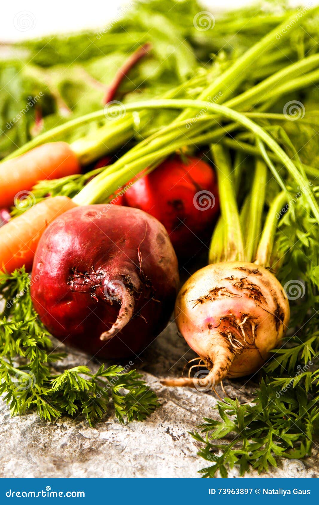 Organic Red Beets with Green Leaves on an Old Wooden Table. Rust Stock ...