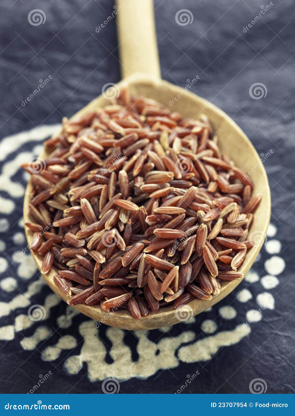Organic Red Rice from Camargue Stock Photo - Image of france, cereal ...