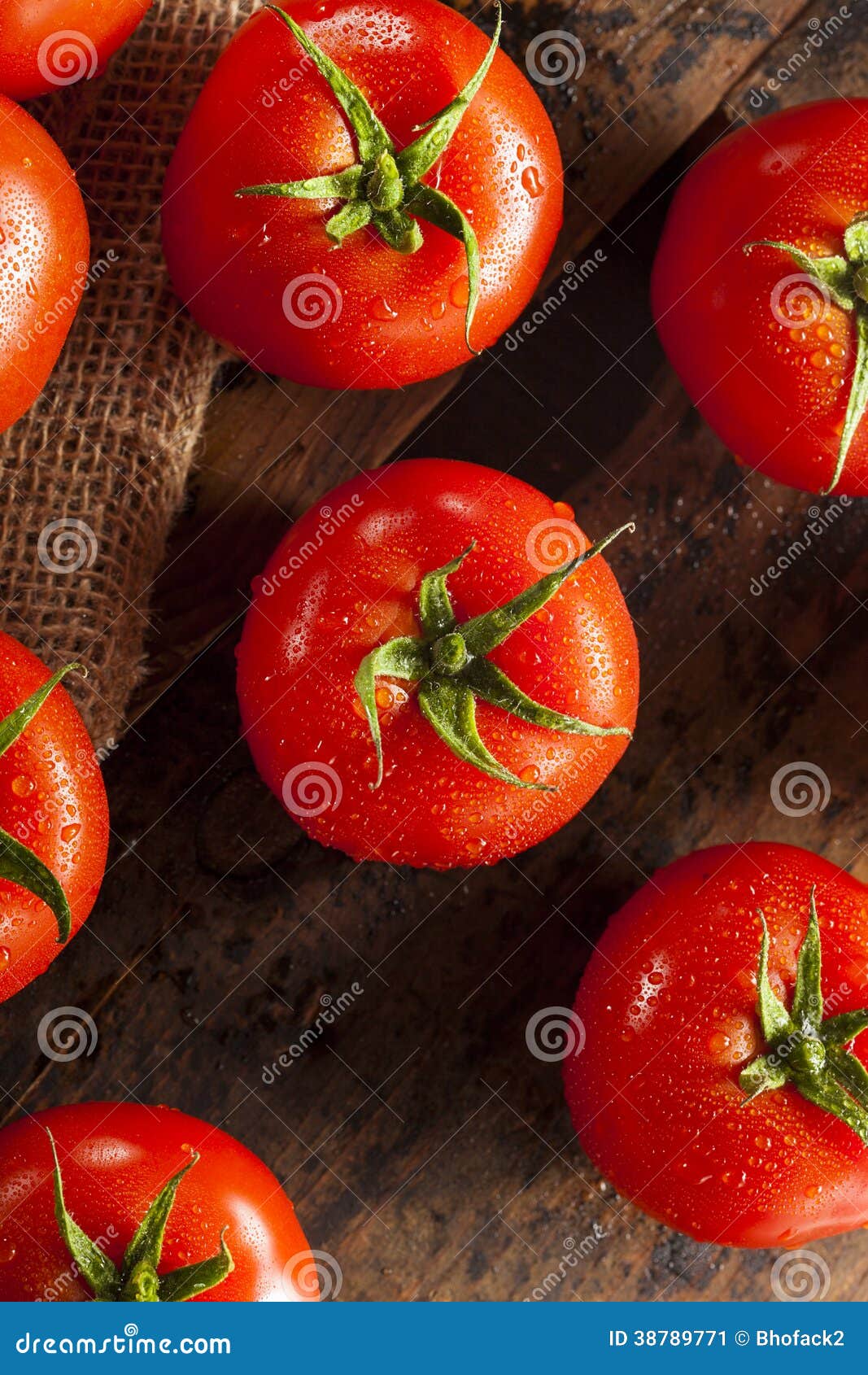 Organic Red Ripe Tomatoes stock image. Image of vitamin - 38789771