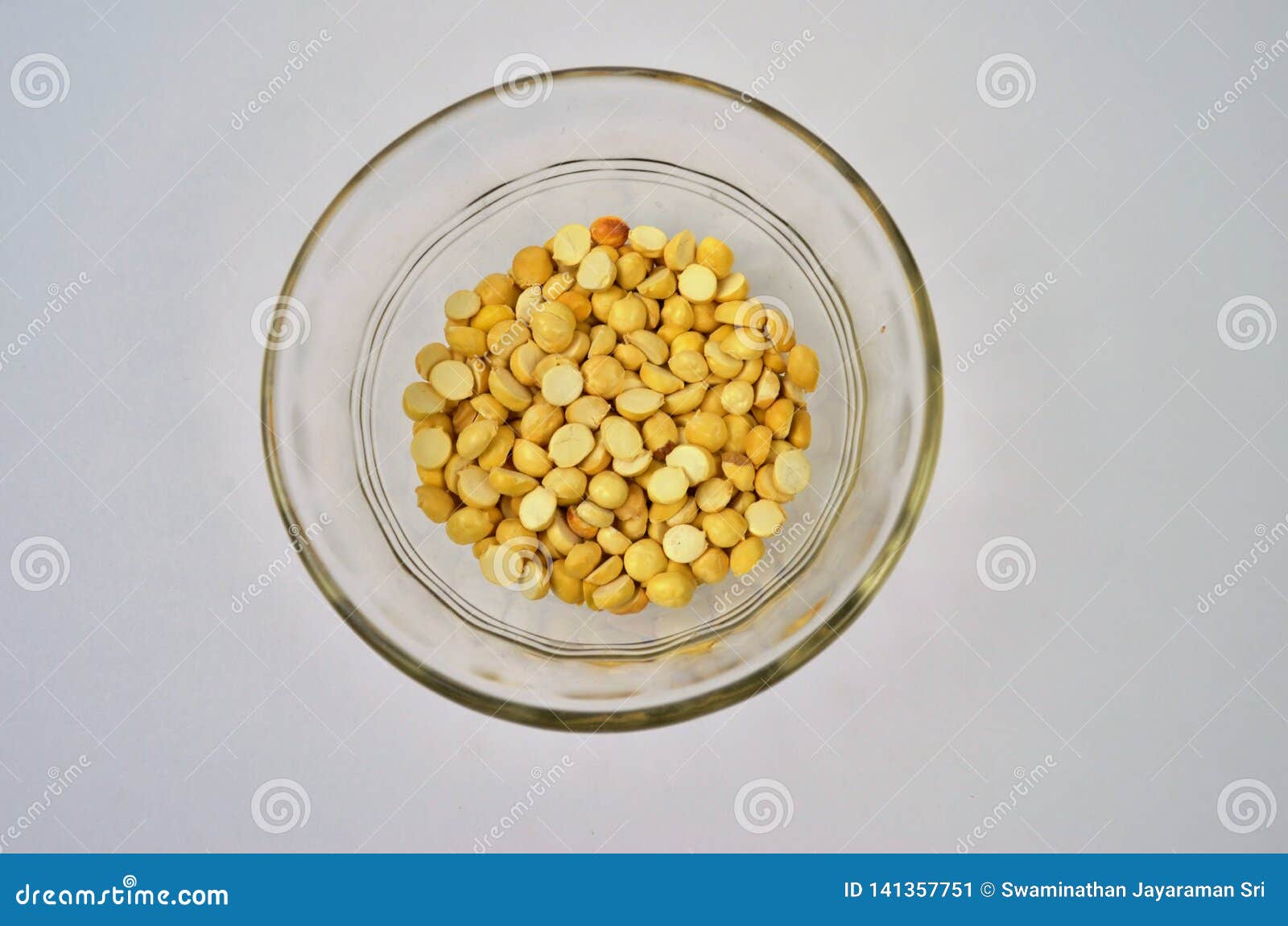Roasted Gram, Roasted Bengal Gram, Roasted Split Gram Stock Photo ...