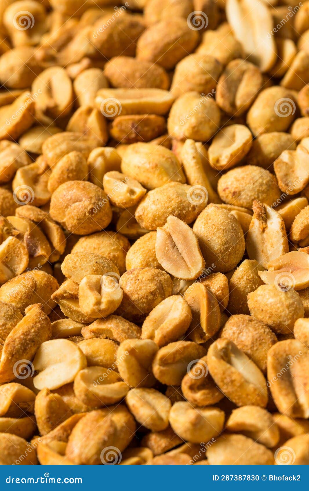 Organic Roasted and Salted Peanuts Stock Photo - Image of brown ...