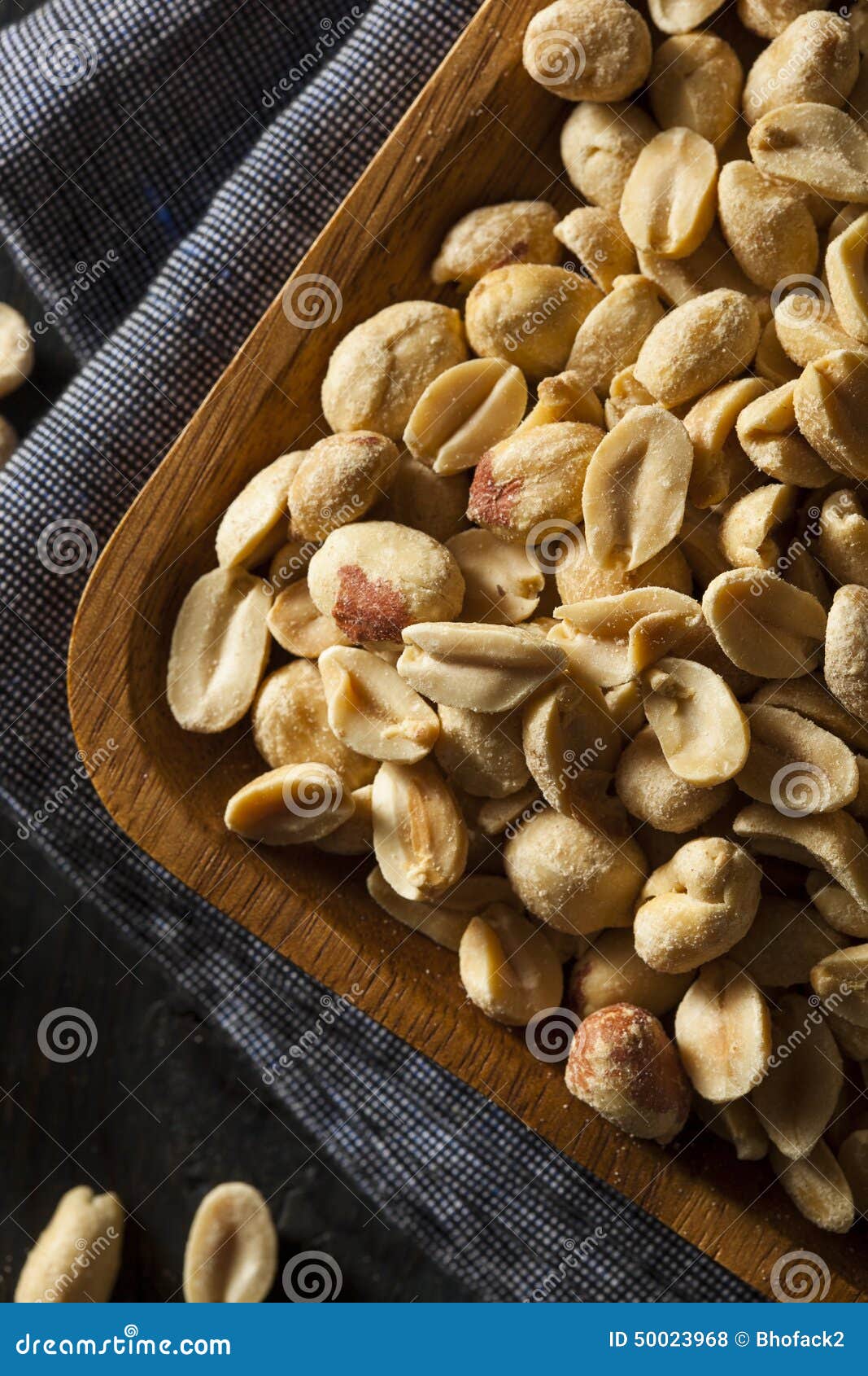 Organic Roasted Salty Peanuts Stock Photo - Image of legume ...