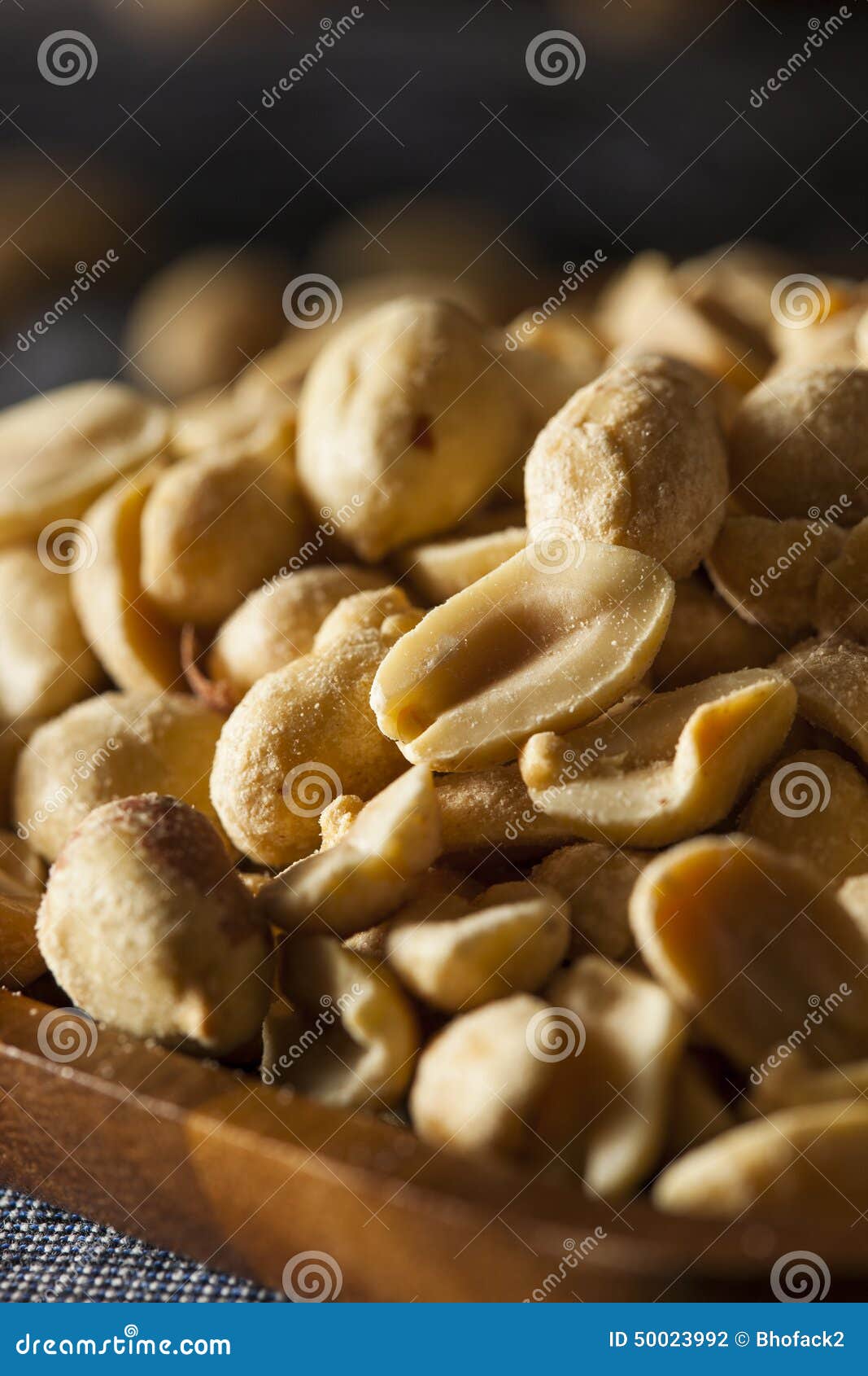 Organic Roasted Salty Peanuts Stock Photo - Image of groundnut, heap ...