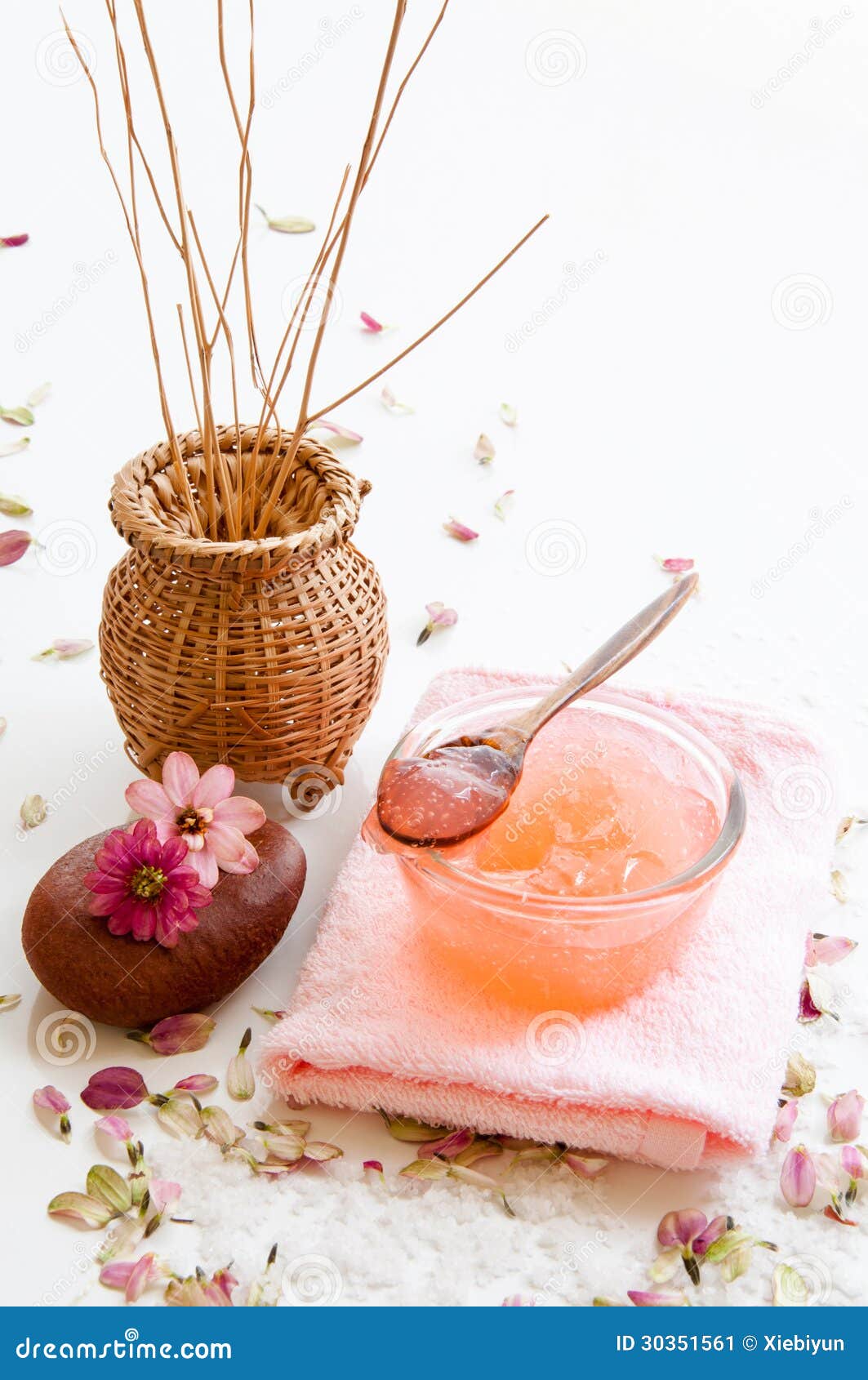 Organic scrub stock image. Image of relaxation, herbal - 30351561