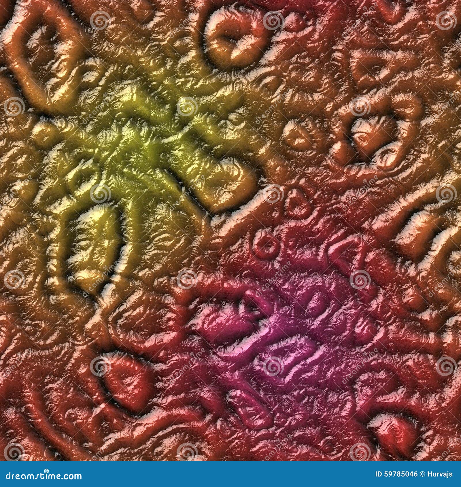 Organic Seamless Generated Texture or Background Stock Photo - Image of ...