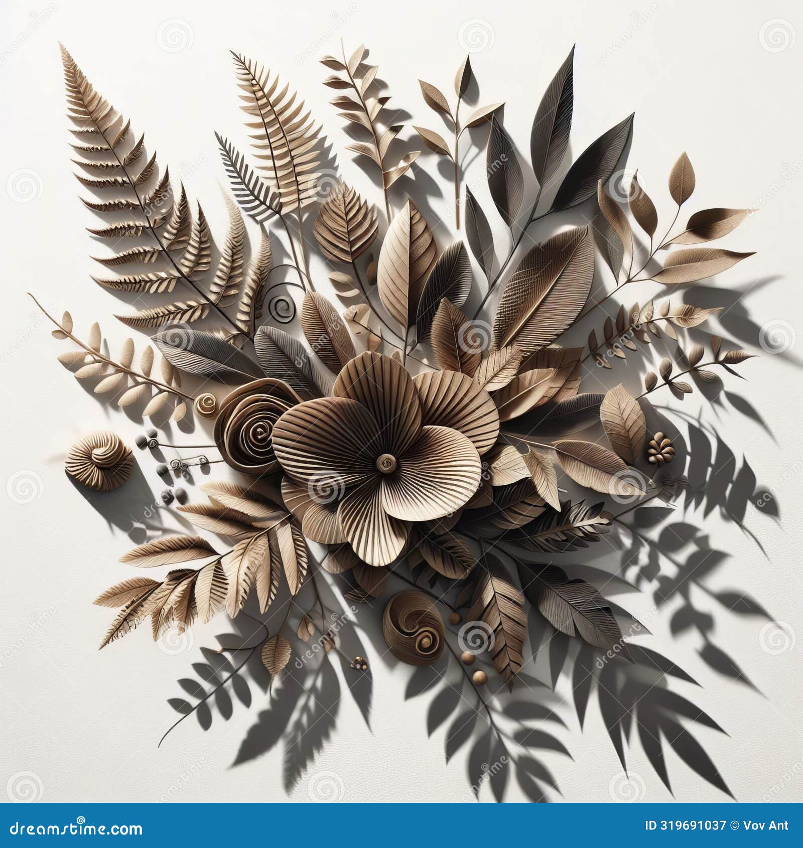 Organic Shadow a Shadow Effect that Mimics Natural Forms Ad Te Stock ...