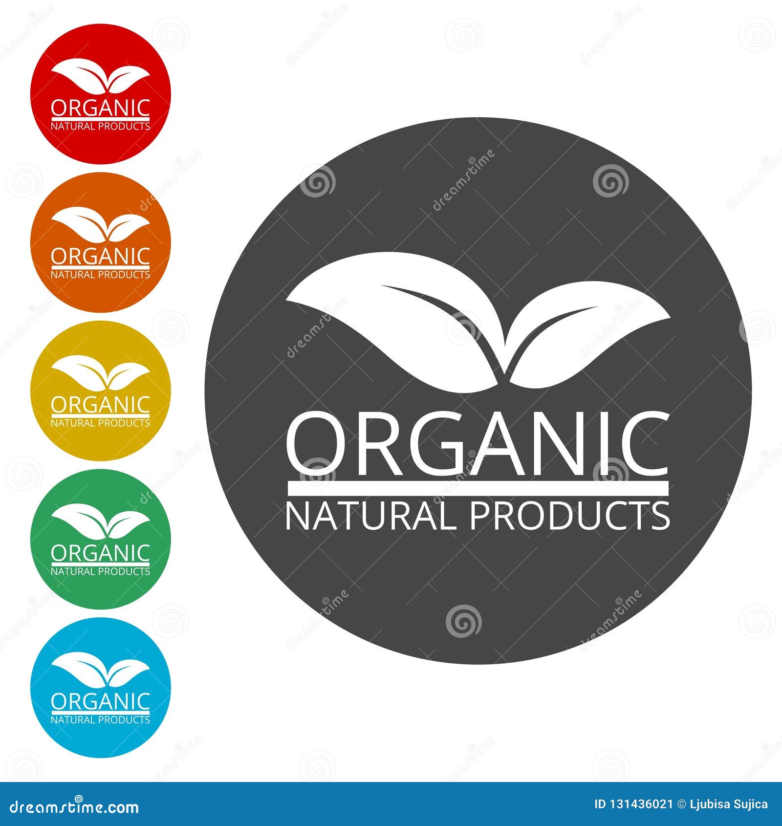 Organic sign stock vector. Illustration of logo, nature - 131436021