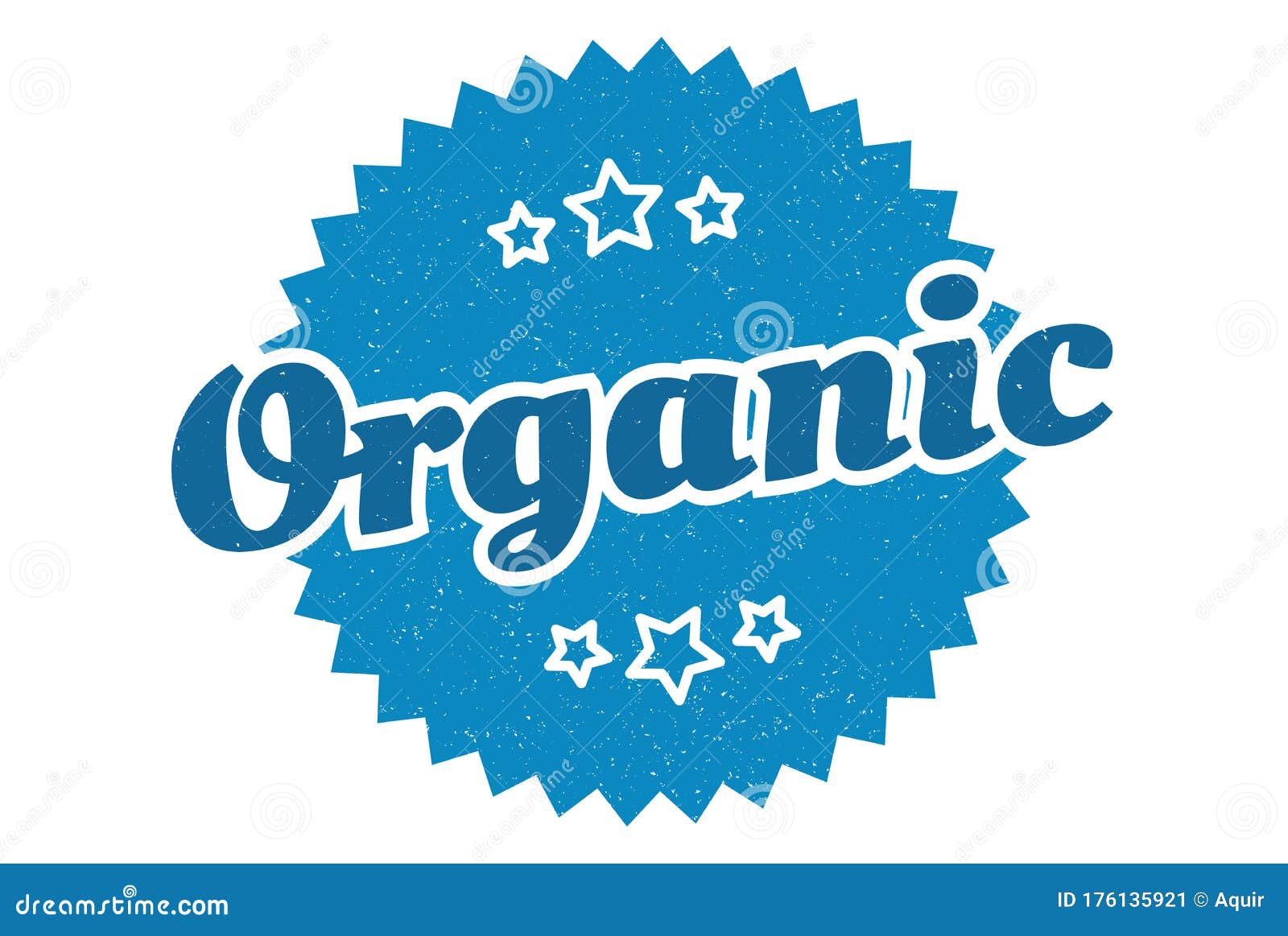 Organic Sign. Organic Vintage Retro Label Stock Vector - Illustration ...