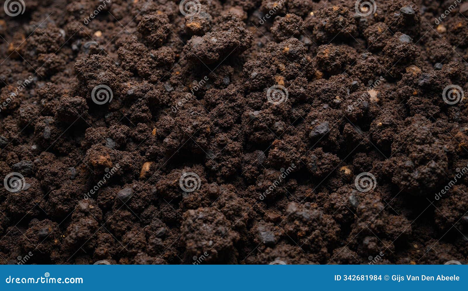 Organic Soil Texture With Tiny Pebbles Natural And Grounding Stock ...