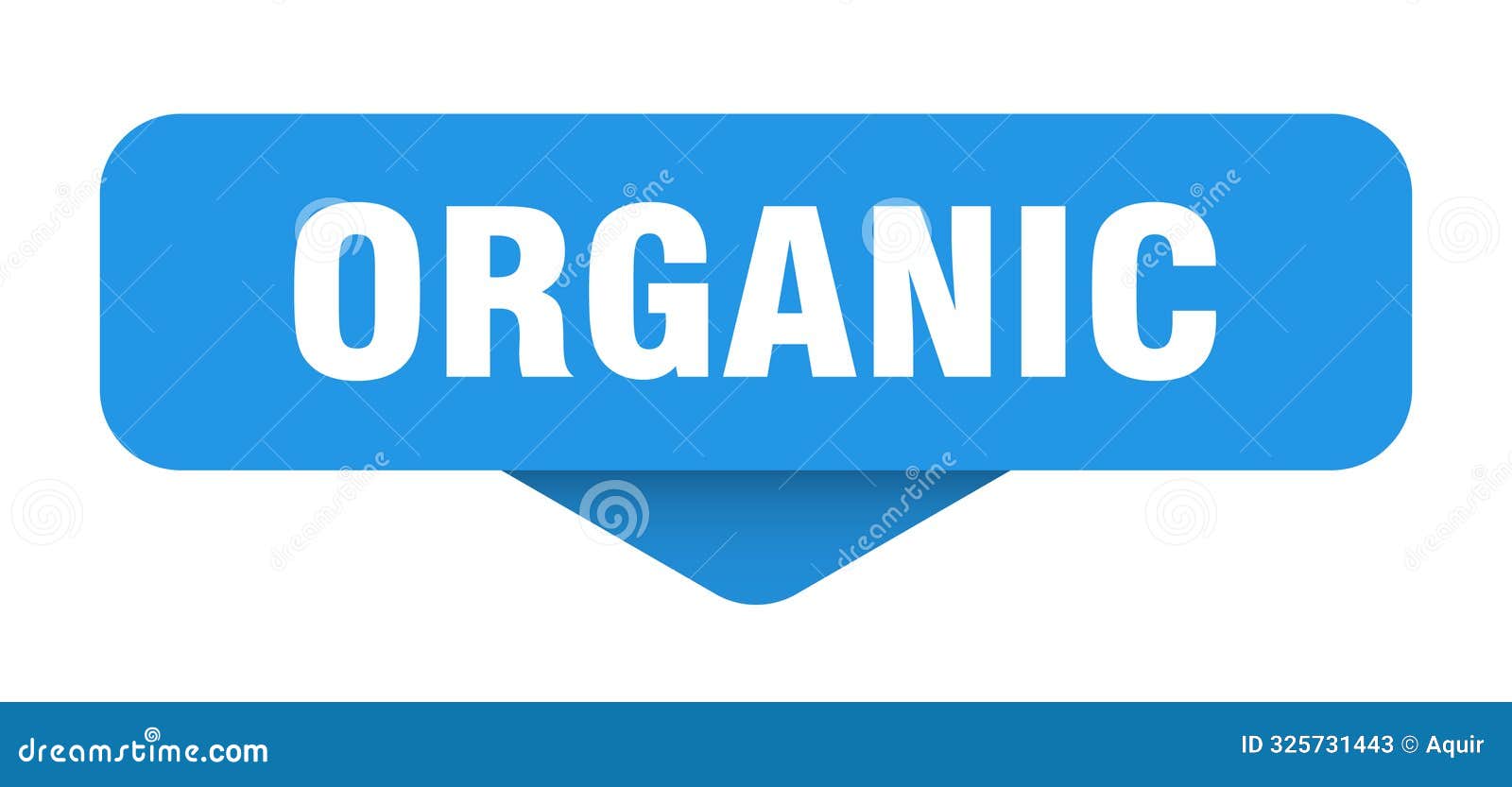 Organic Sticker. Organic Sign on Transparent Background Stock Vector ...