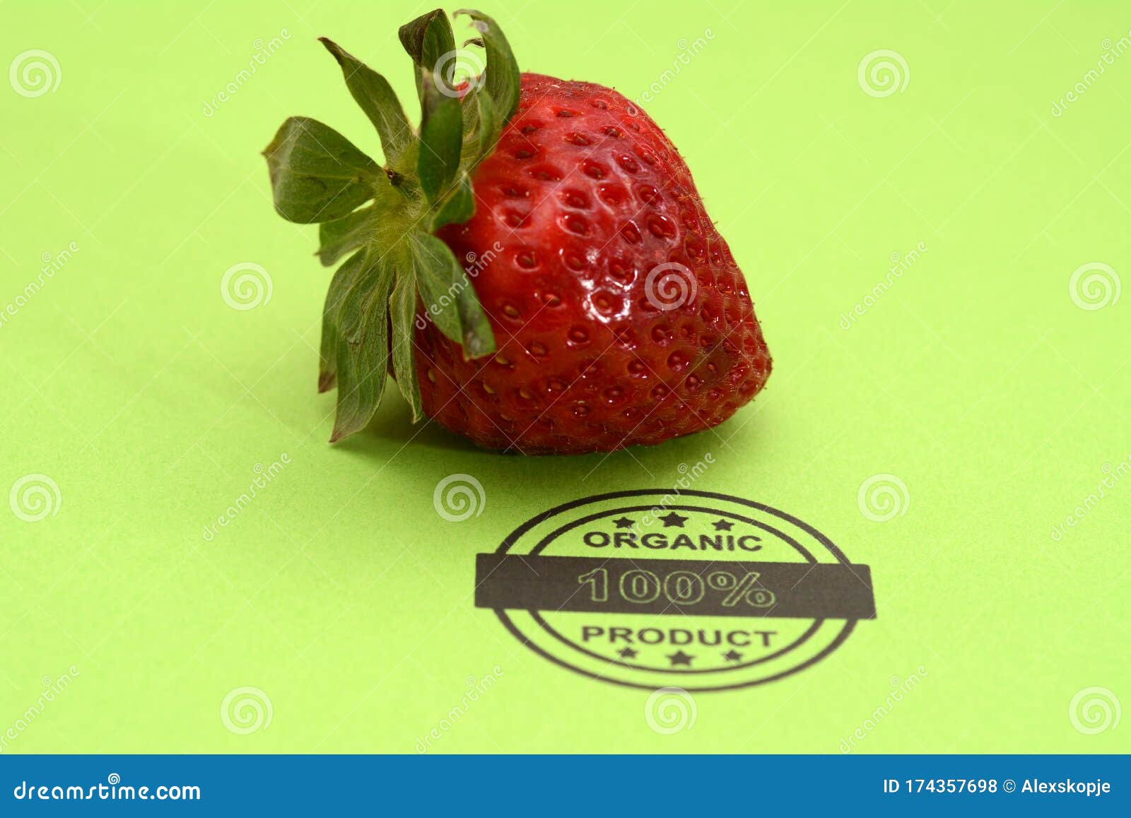Organic strawberry stock photo. Image of group, ripe - 174357698