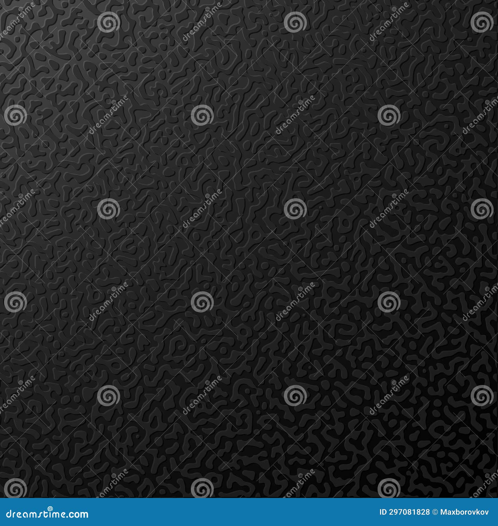 Organic Tactile Embossed Wavy Texture. Abstract Black Monochrome ...